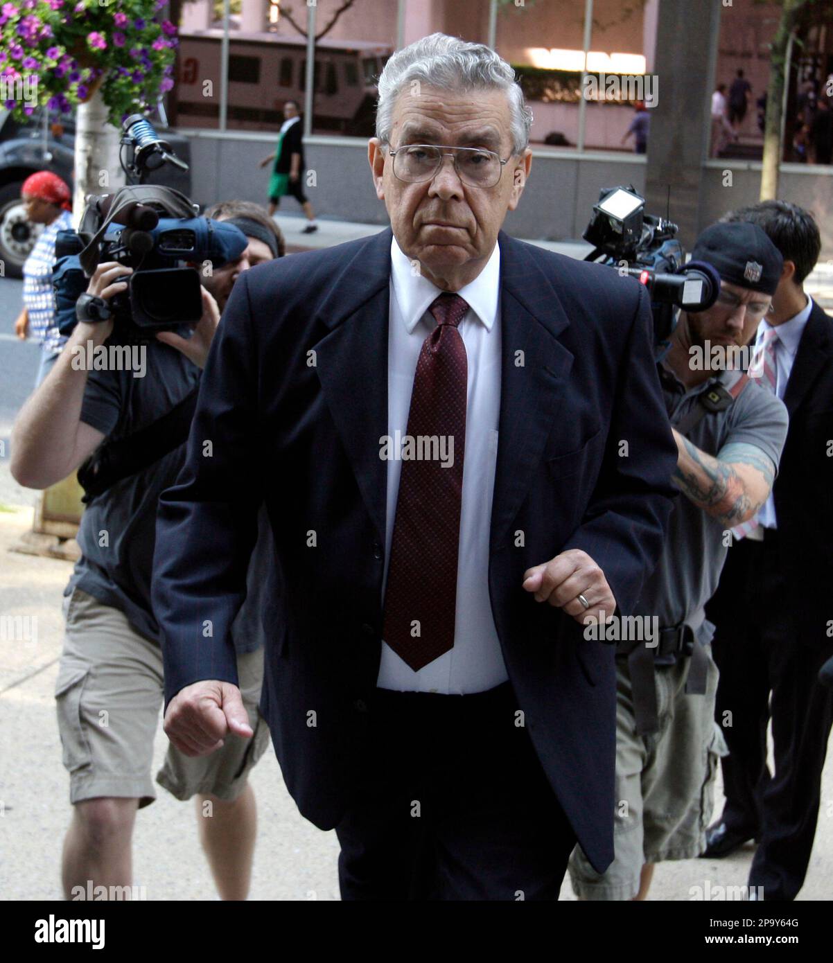 Wesley A. Snyder arrives at the federal courthouse for his sentencing ...