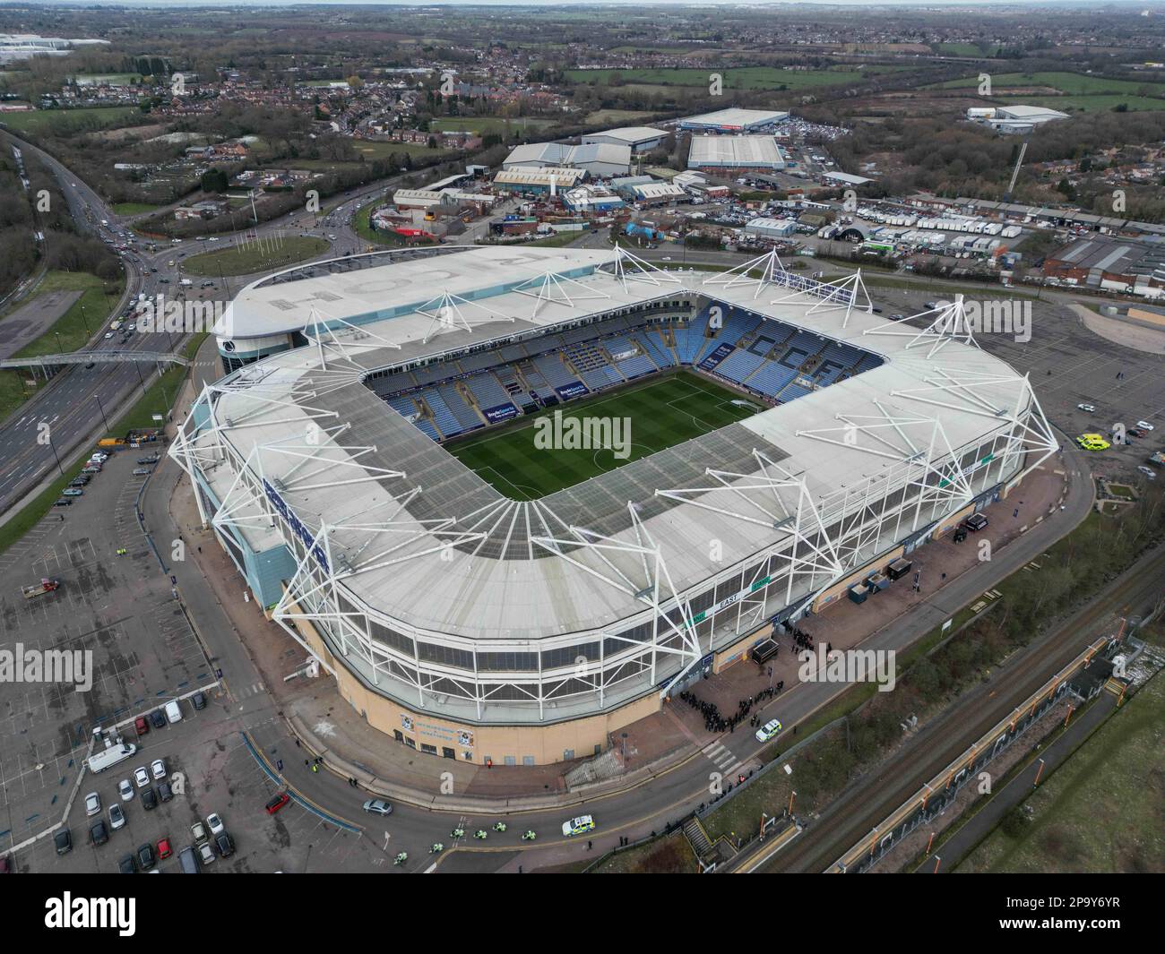 Soccer football city arena gv hi-res stock photography and images - Alamy