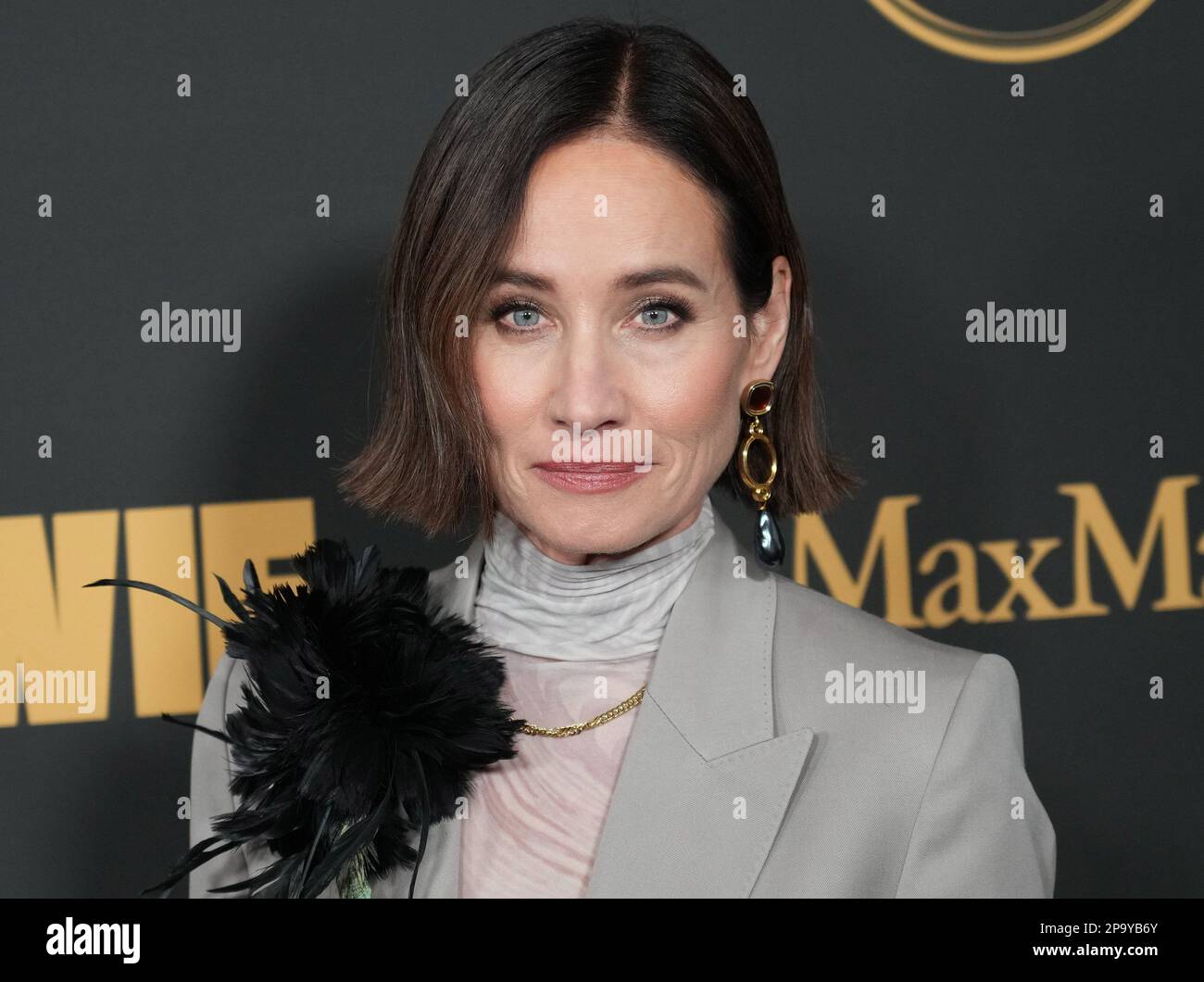 Los Angeles, USA. 10th Mar, 2023. Karen Murphy arrives at the 16th Annual WIF Oscar Party held ...