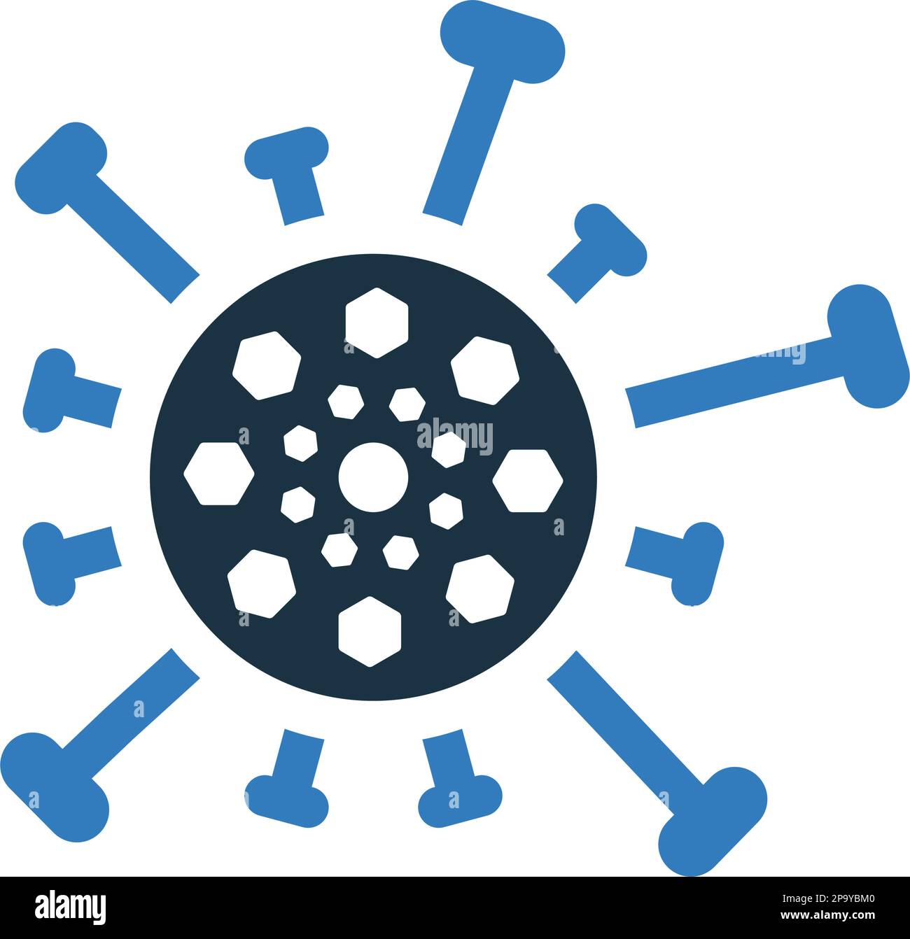 Bacteria, immunity, infection, virus icon. Perfect for use in designing ...