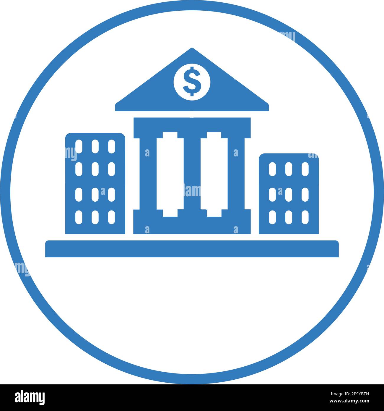 Bank, courthouse, finance icon. Beautiful design and fully editable ...