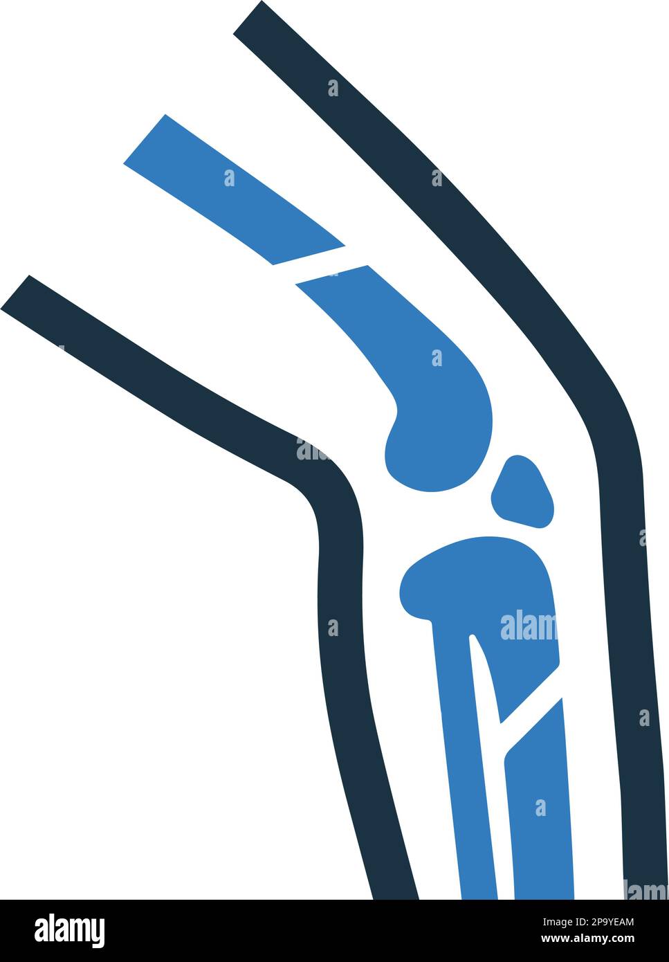 Broken bone, injury, leg, orthopedics icon. Beautiful, meticulously ...