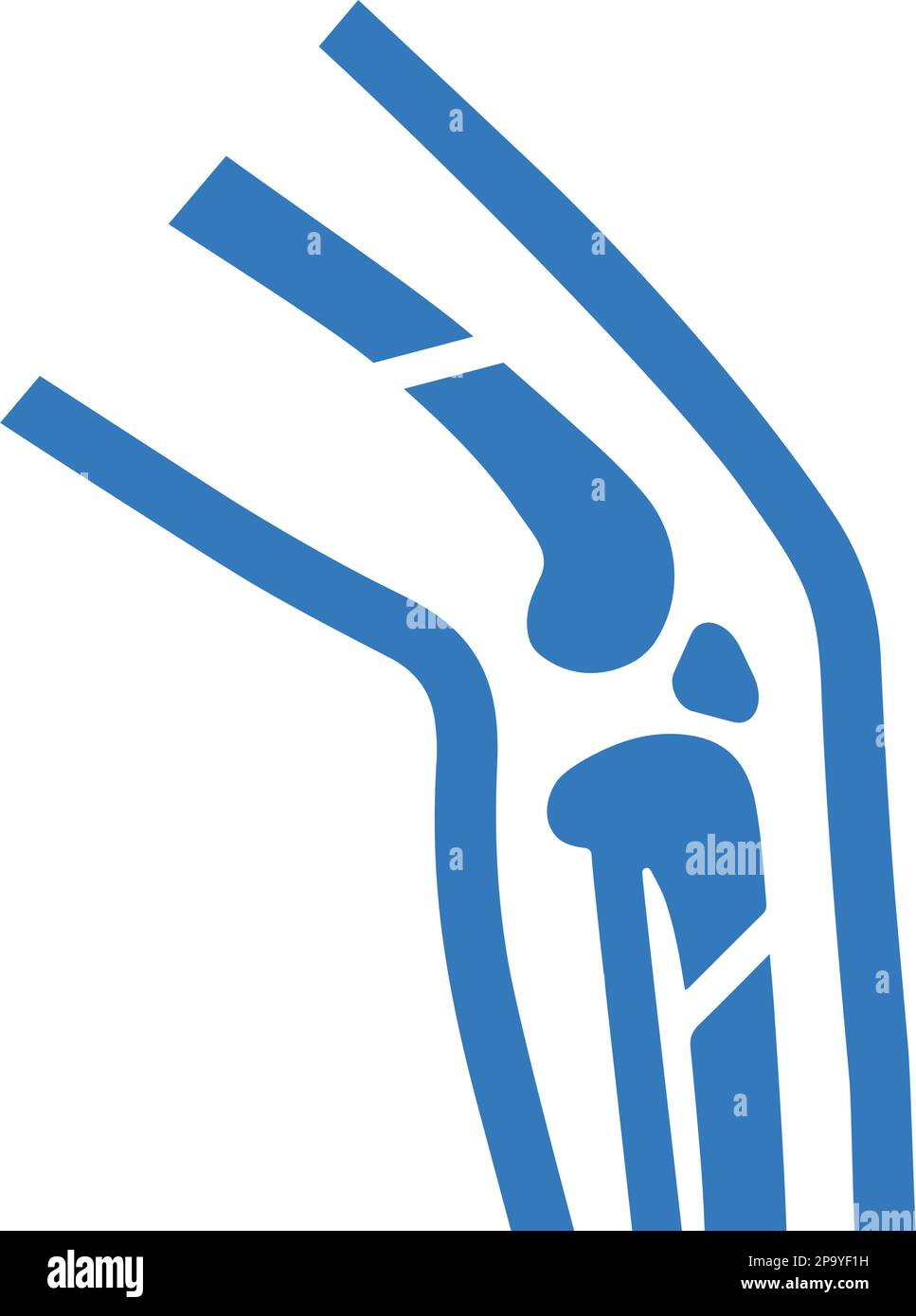 Broken bone, injury, leg, orthopedics icon. Beautiful, meticulously ...