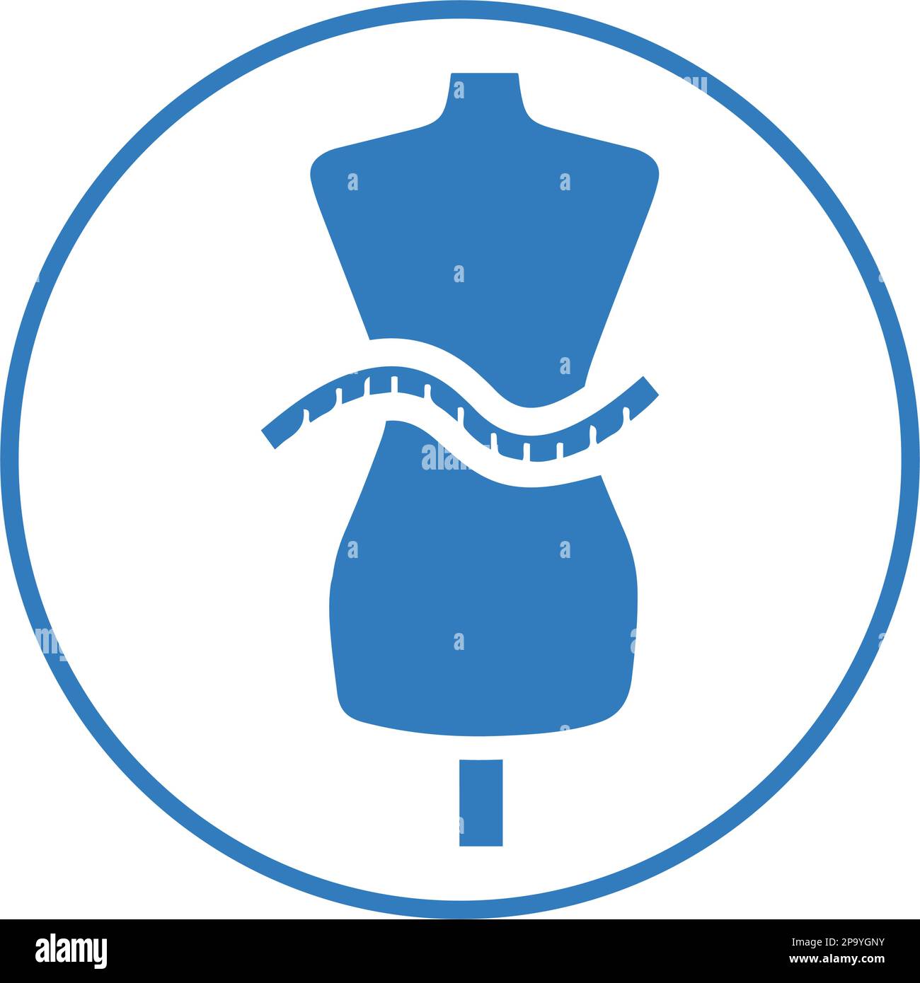 Cloth size guide icon / clothing measurement. Use for commercial, print ...