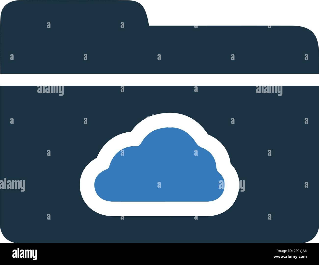 Cloud, data, folder icon. Beautiful design and fully editable vector ...