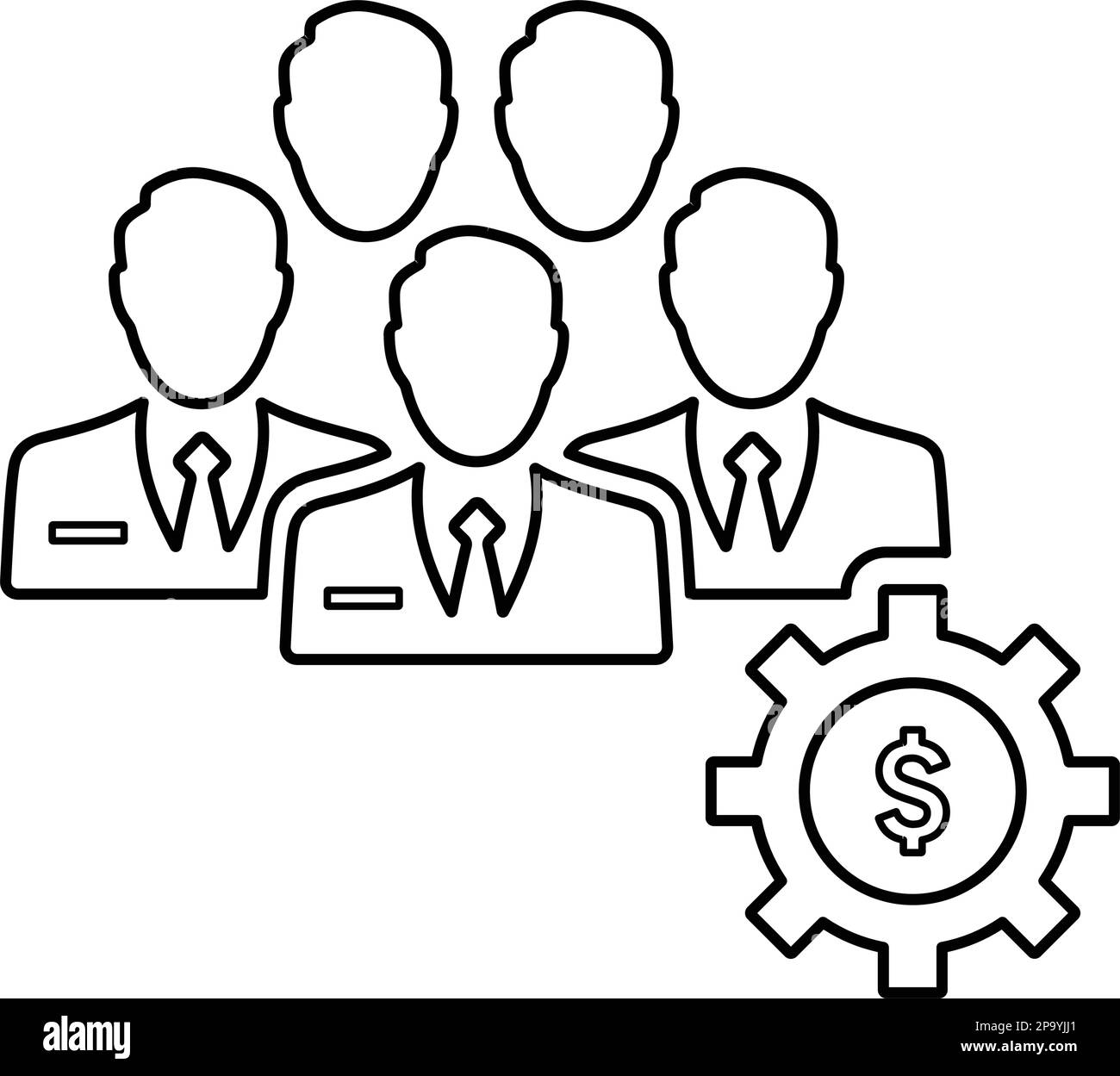 Business Group icon- symbol for use on mobile apps, print media and web ...