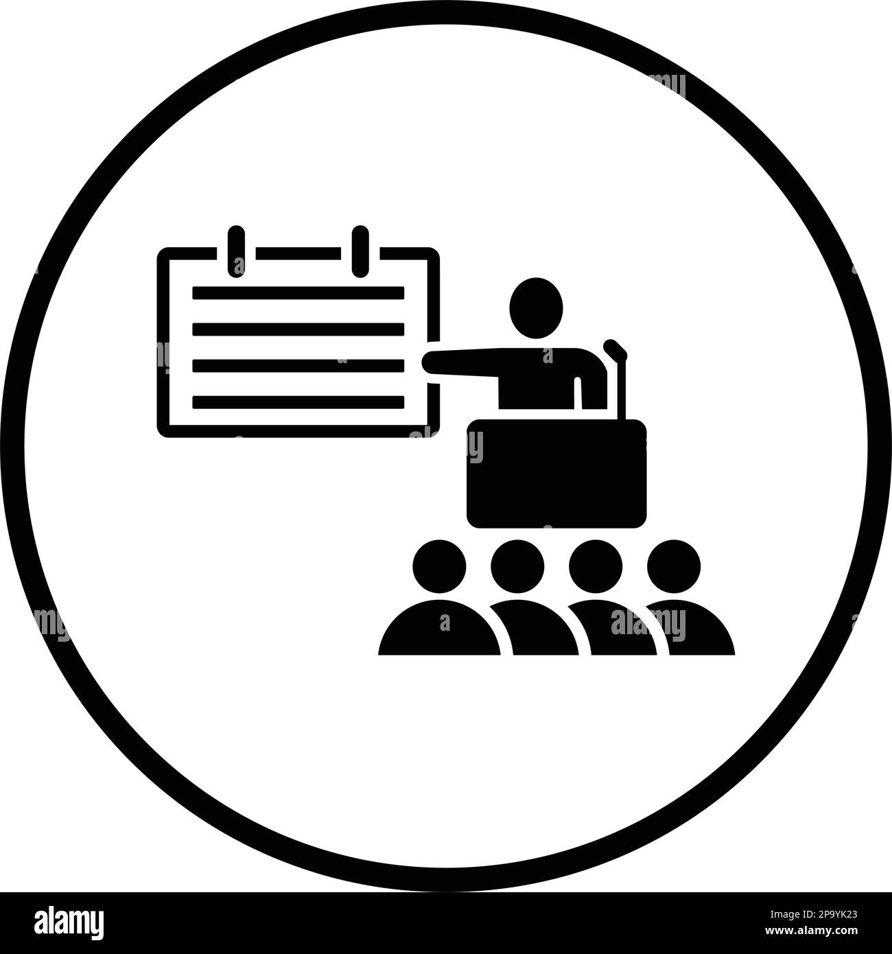 Class lecture Stock Vector Images - Alamy