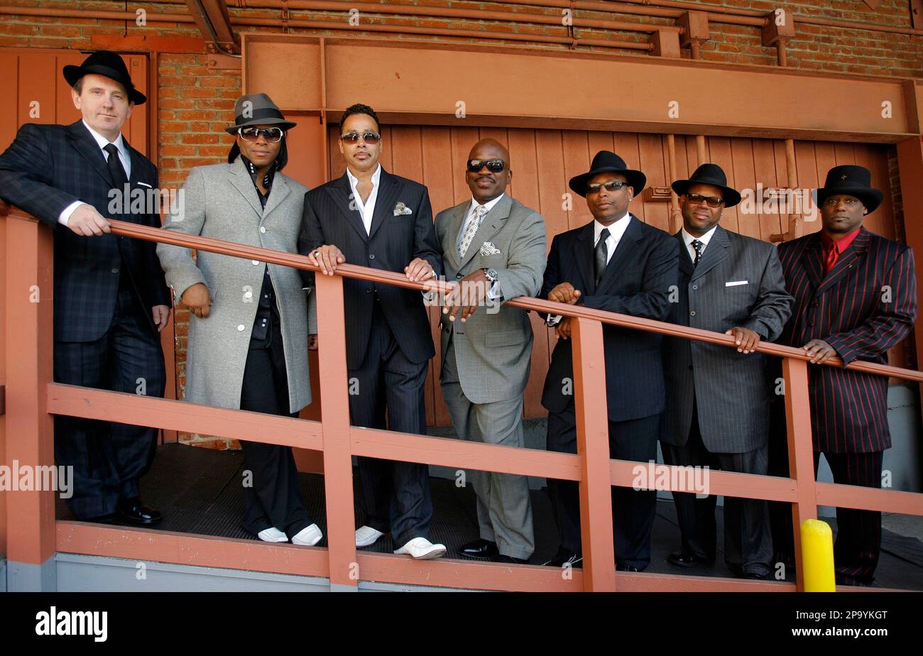 The Time band members, from left, Monte Noir, Jesse Johnson, Morris Day ...