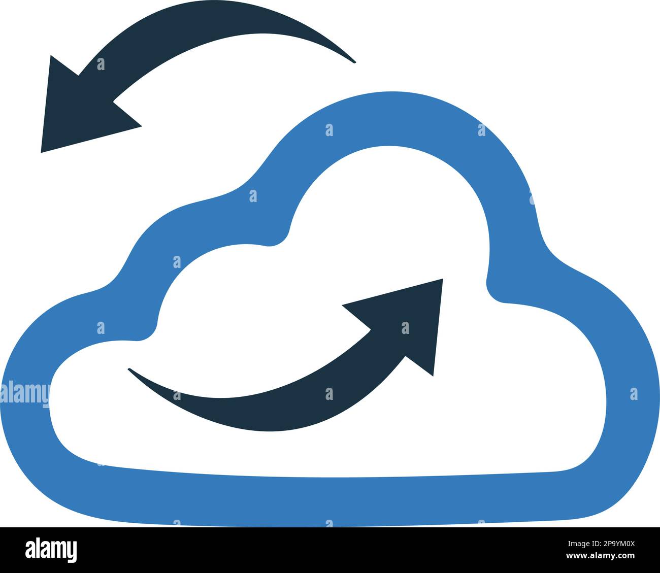 Cloud settings icon. Beautiful design and fully editable vector for ...