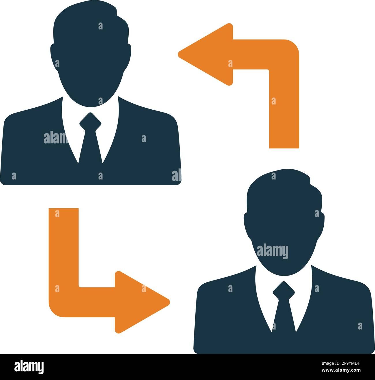 Employee Change Icon design template vector illustration for graphic ...