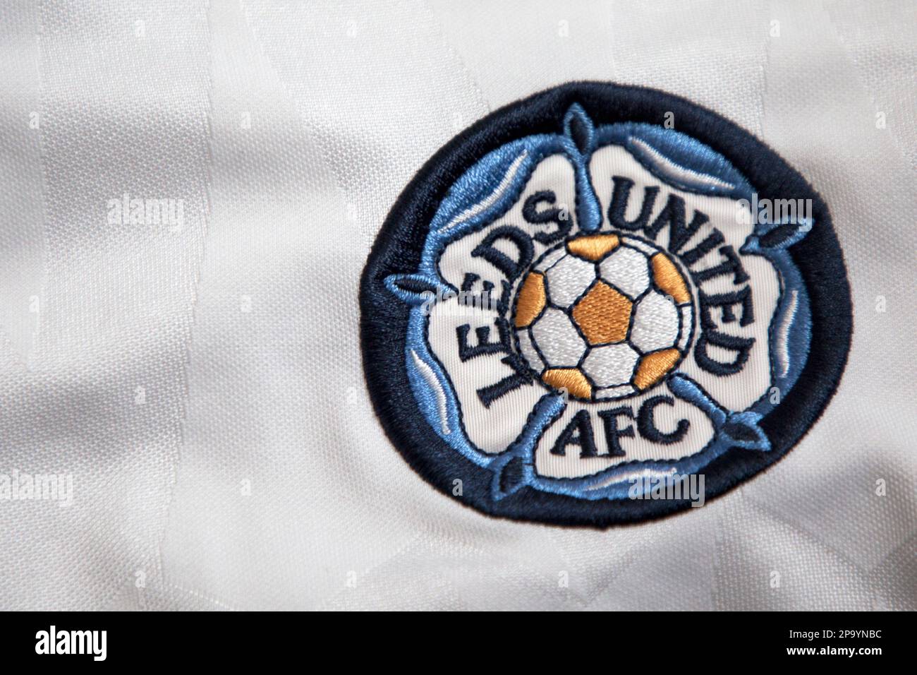 Leeds United Club Emblem 1984 - 1998 Stock Photo - Alamy