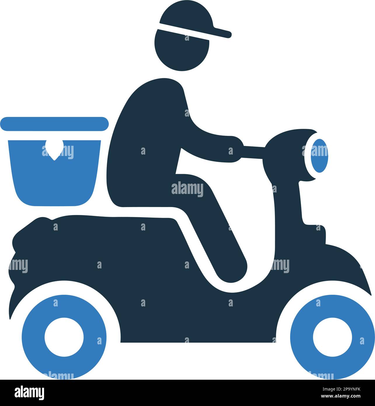 Delivery man icon. Beautiful, meticulously designed icon. Well ...