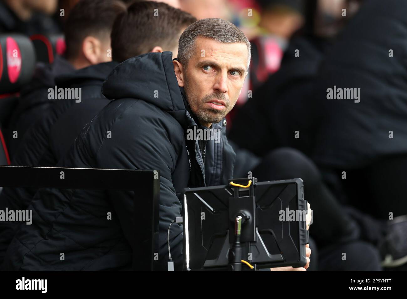 Bournemouth manager Gary O'Neil before the Premier League match at the ...