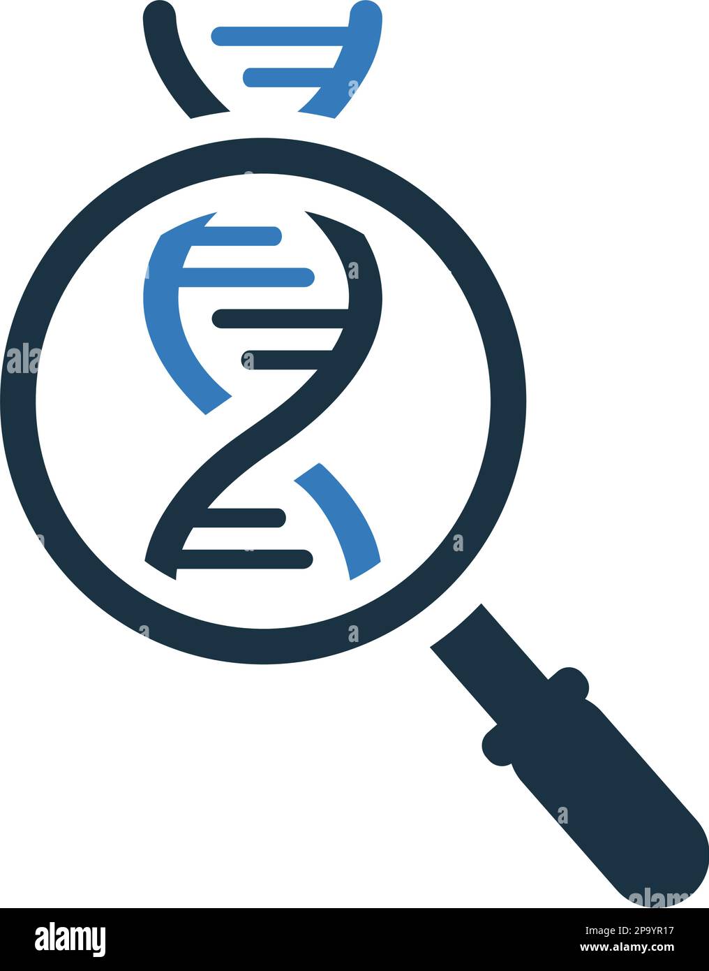 Genetics, research, DNA test icon. Beautiful design and fully editable ...