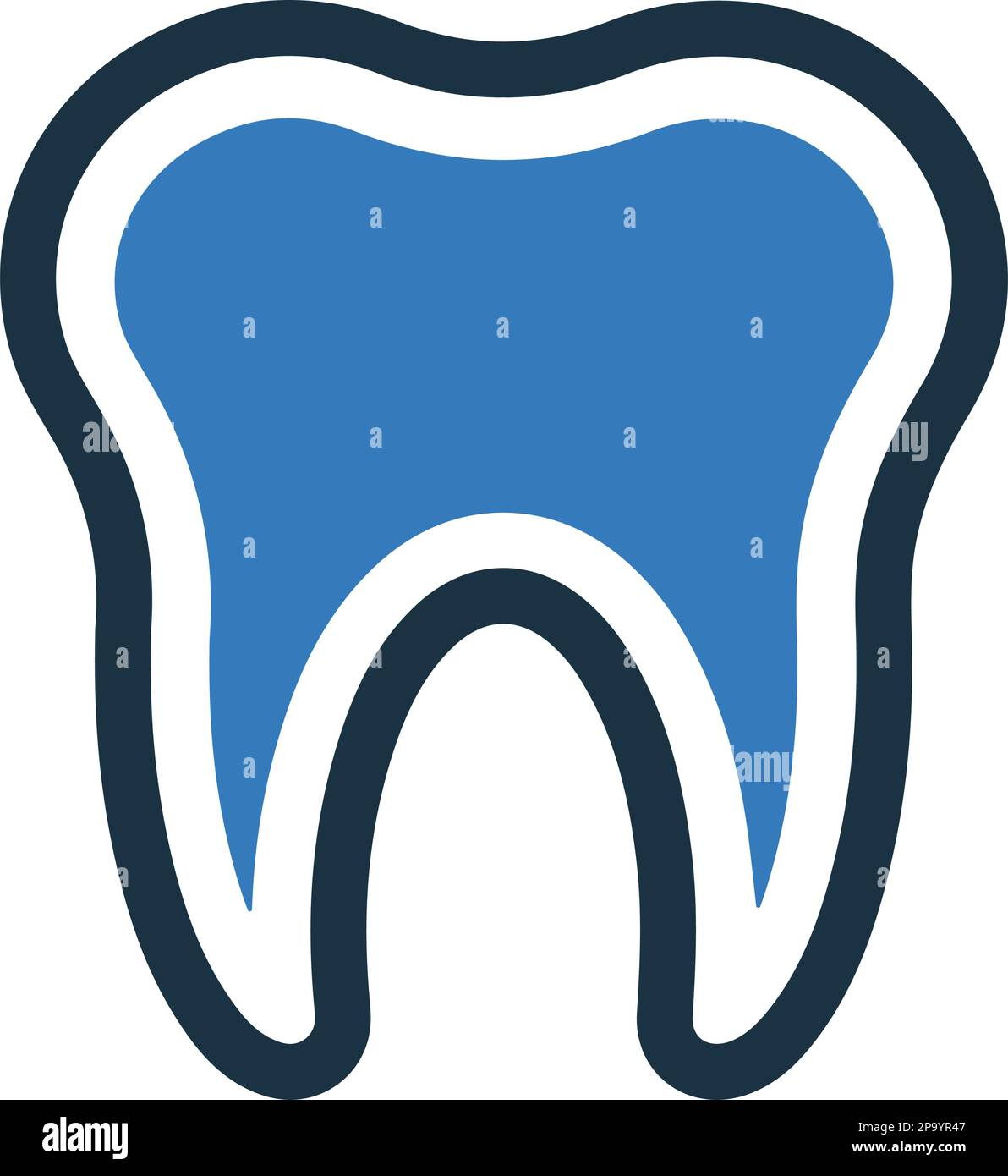 Dental treatment, oral health, Stomatology, tooth icon. Beautiful ...
