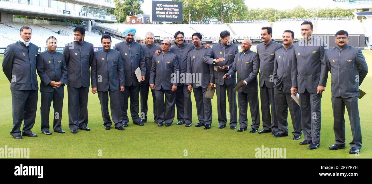 World Cup 1983 India Team