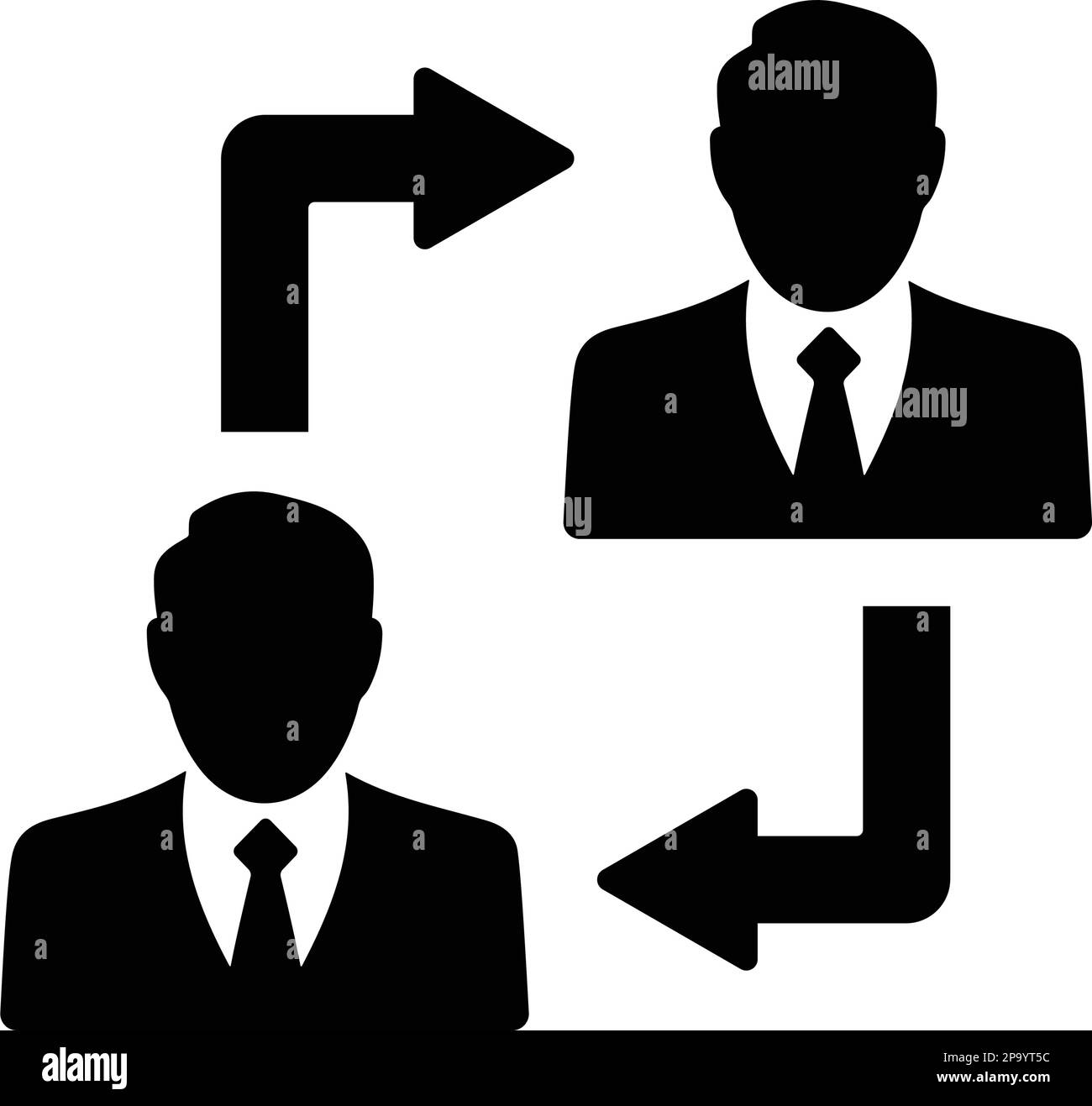 Employee Change Icon design template vector illustration for graphic ...