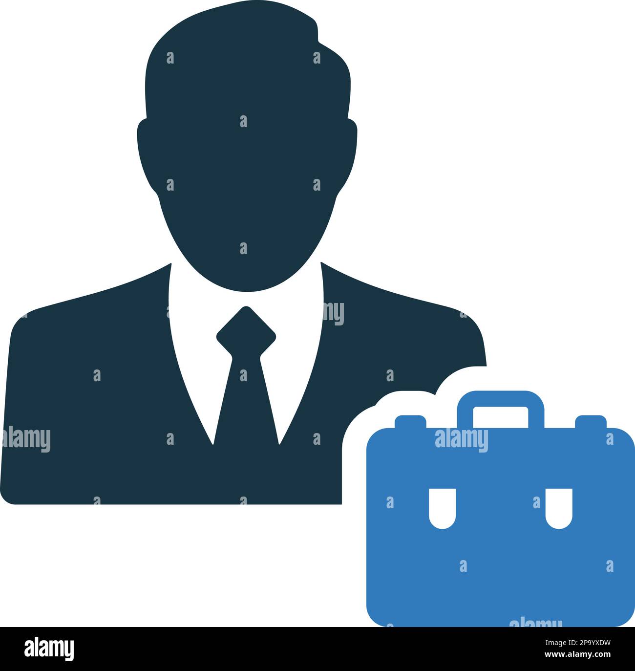 Employee Portfolio icon. Flat style vector EPS use in infographics,web ...