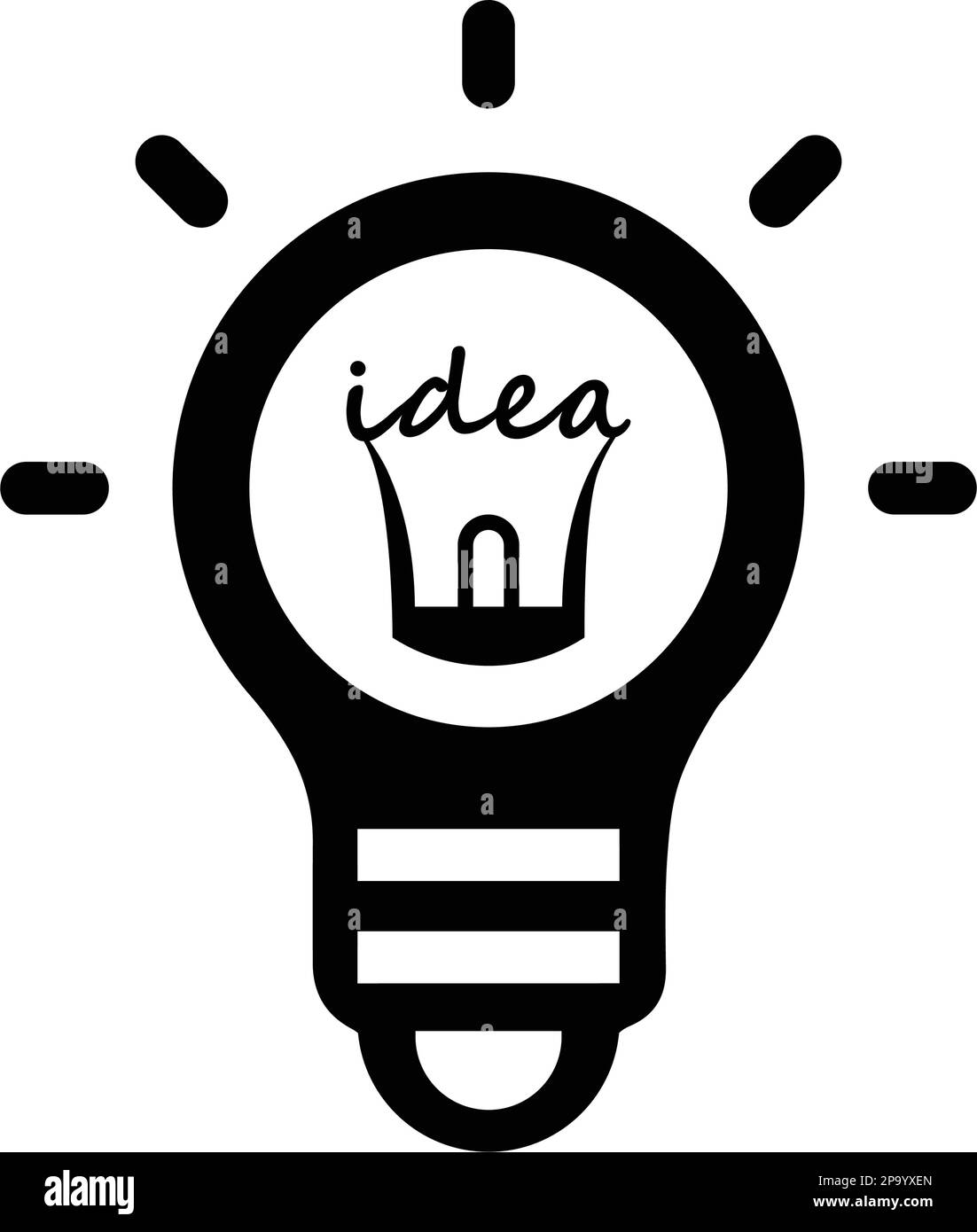 Creativity Idea icon design template vector illustration for graphic ...