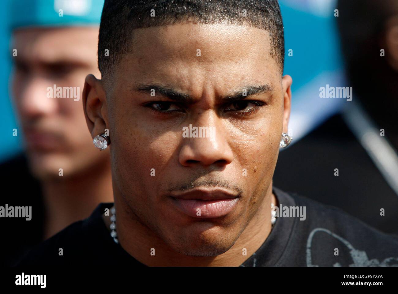 Rapper Nelly arrives at the BET Awards on Tuesday, June 24, 2008 in Los ...