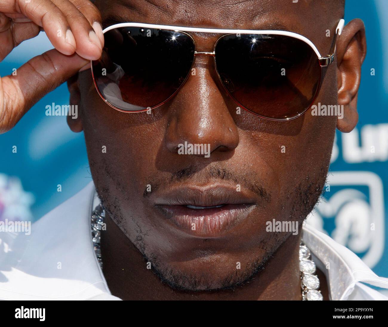 Tyrese arrives at the BET Awards on Tuesday, June 24, 2008 in Los ...