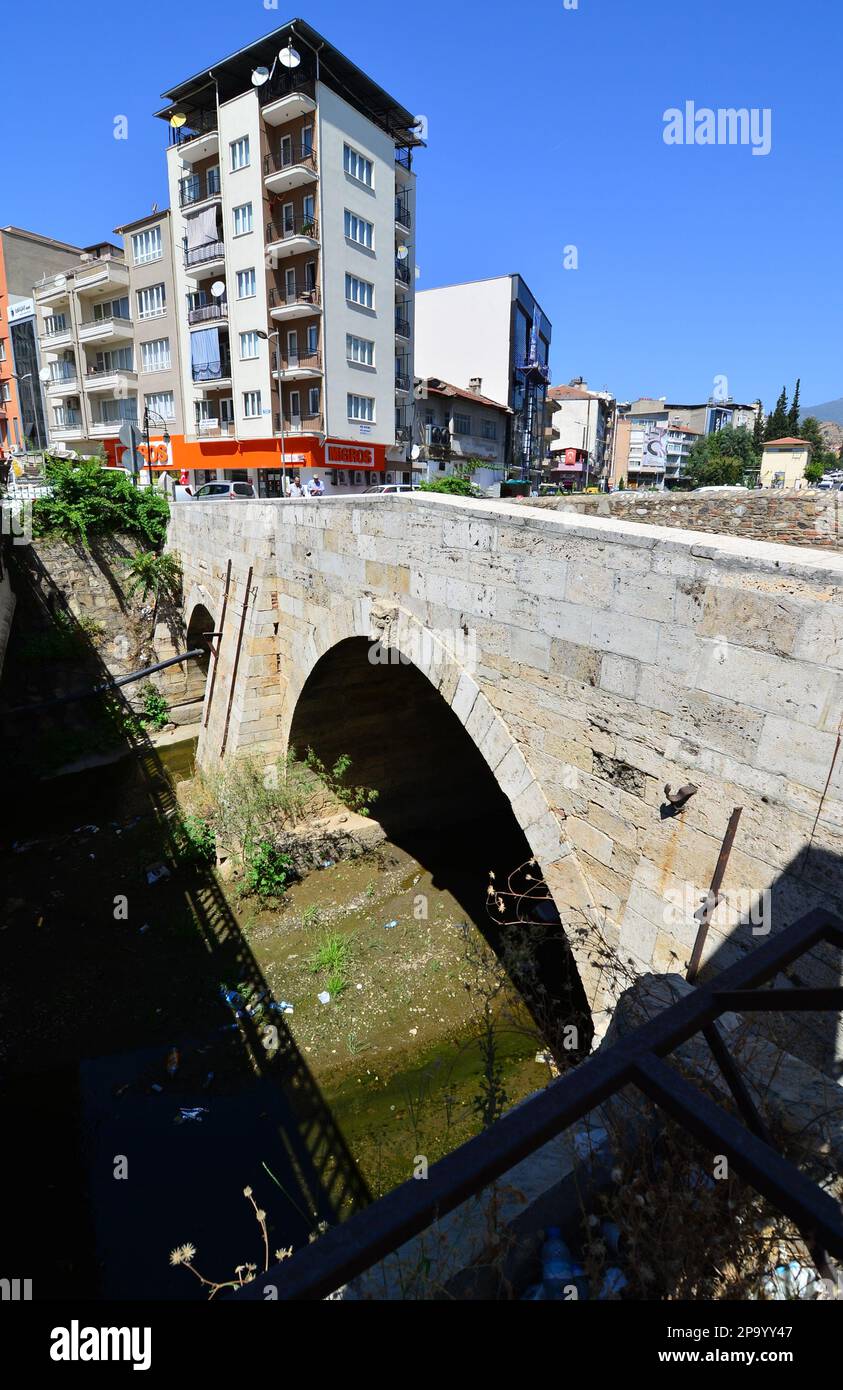 Located in Aydın, Turkey, Cavus Bridge was built in the 18th century ...