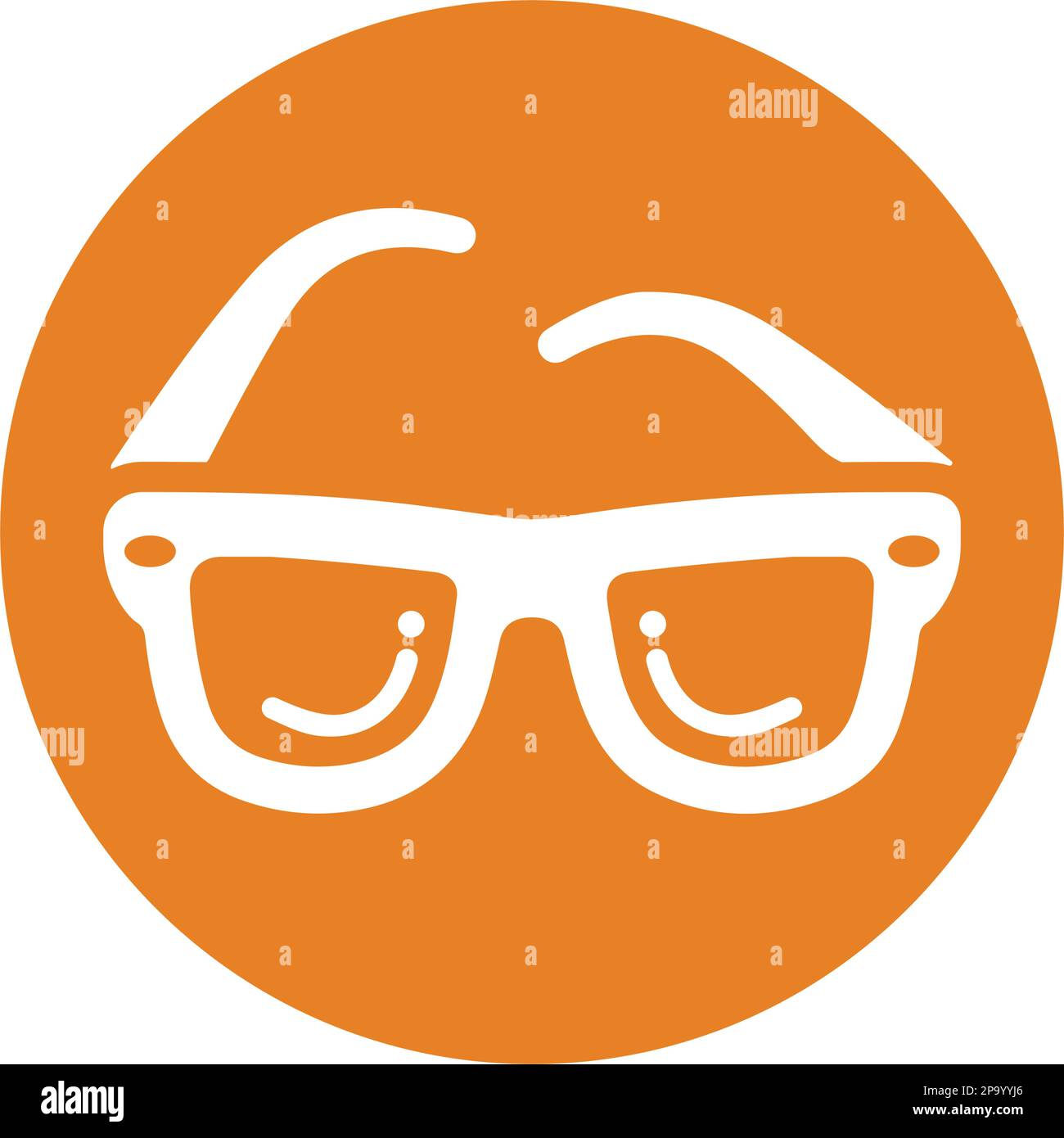 Eye glasses icon, Optical glasses, vector graphics for various use ...