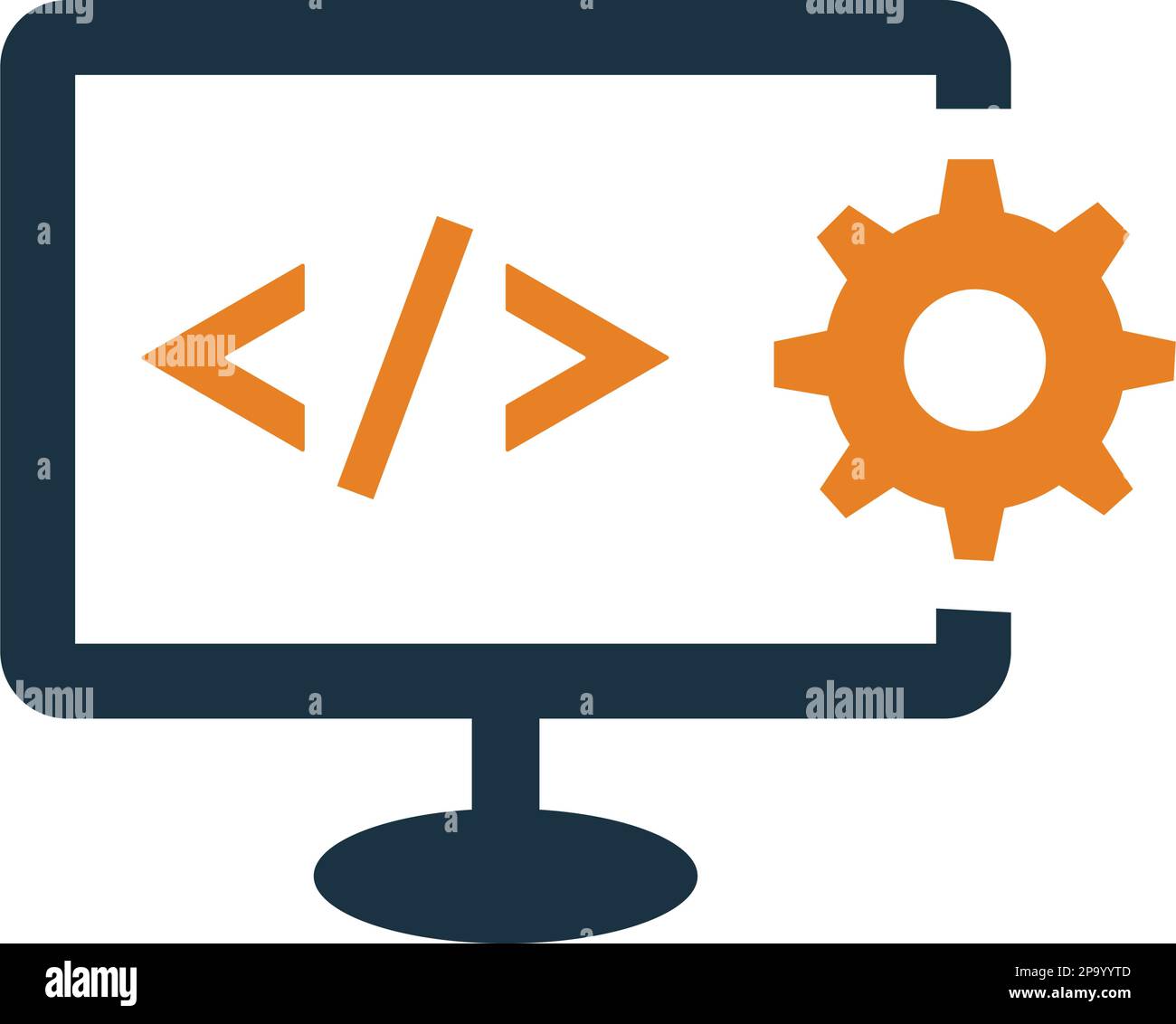 Code Html Management Icon Beautiful Design And Fully Editable Vector For Commercial Use