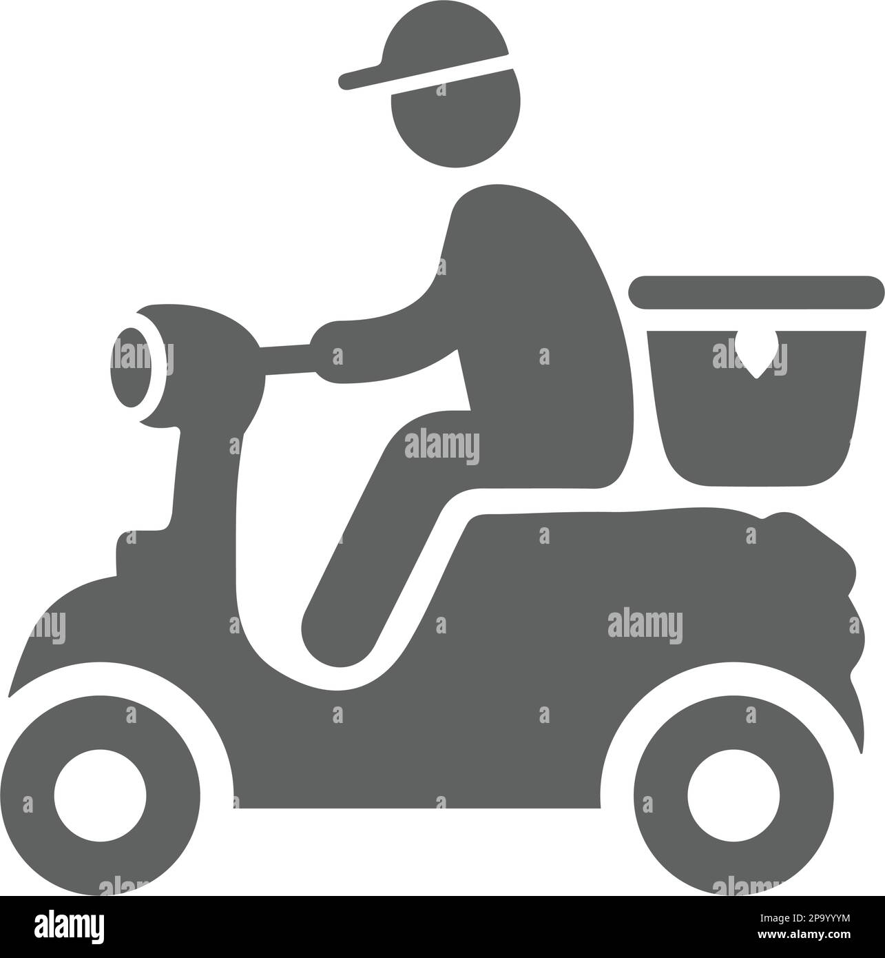 Delivery man icon. Beautiful, meticulously designed icon. Well ...