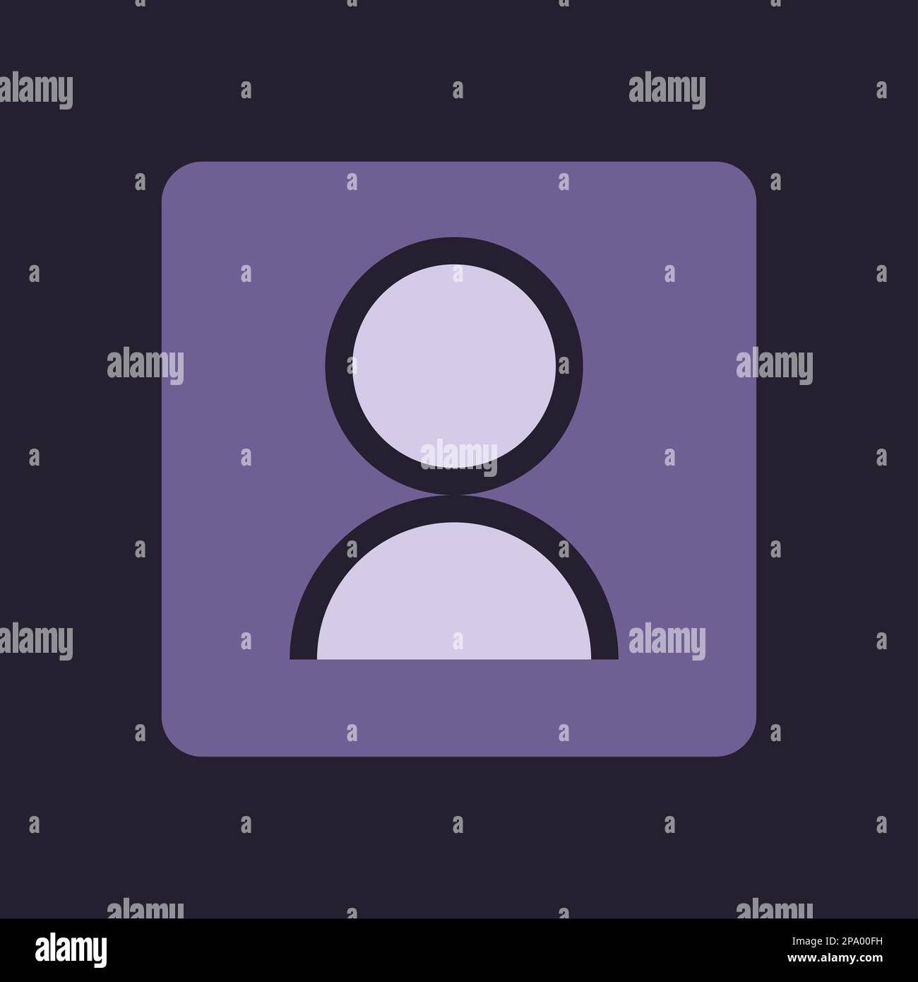 user icon head , people vector illustration flat icon Stock Photo - Alamy