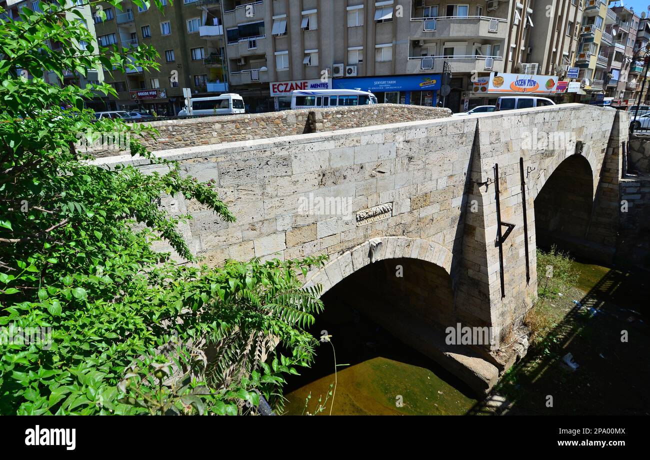 Located in Aydın, Turkey, Cavus Bridge was built in the 18th century ...