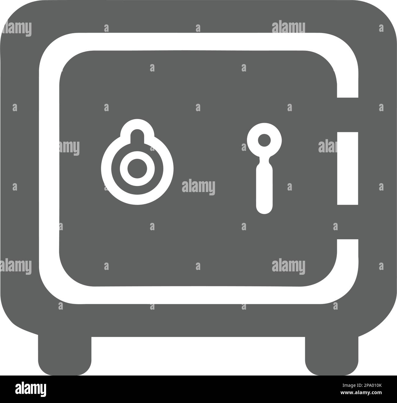 locker icon, ark, safe box. Use for commercial, print media, web or any ...