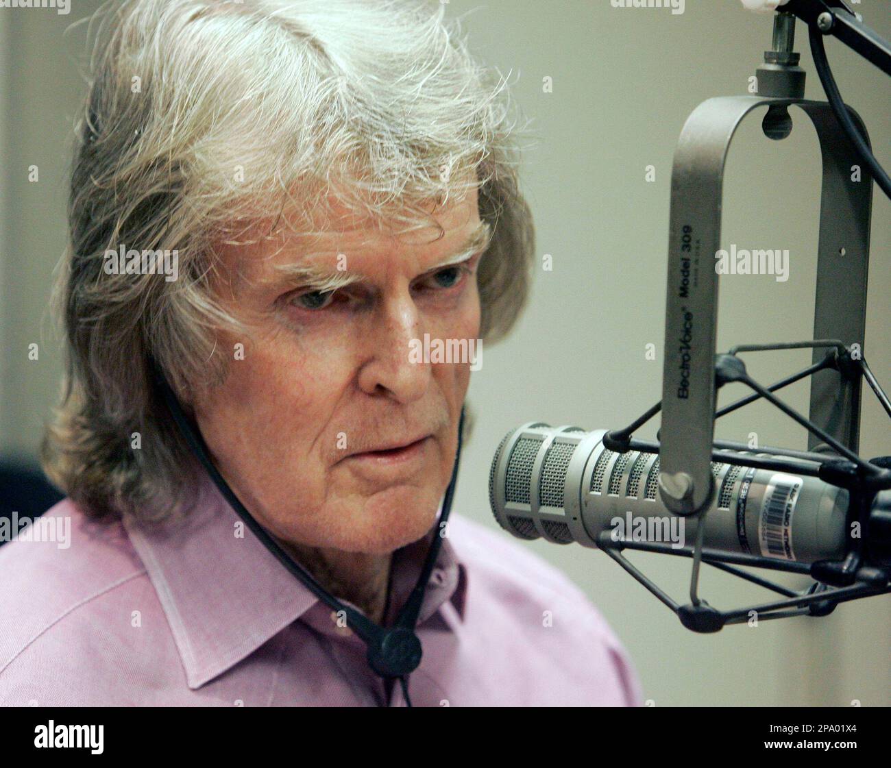 ** FILE ** In this April 9, 2007 file photo, radio personality Don Imus ...