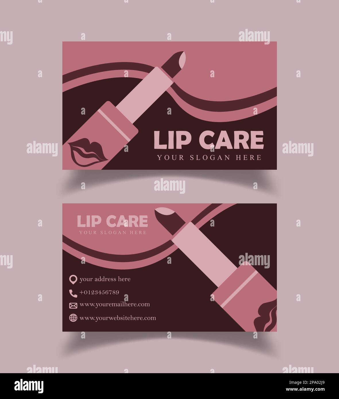 Beauty business card hi-res stock photography and images - Alamy