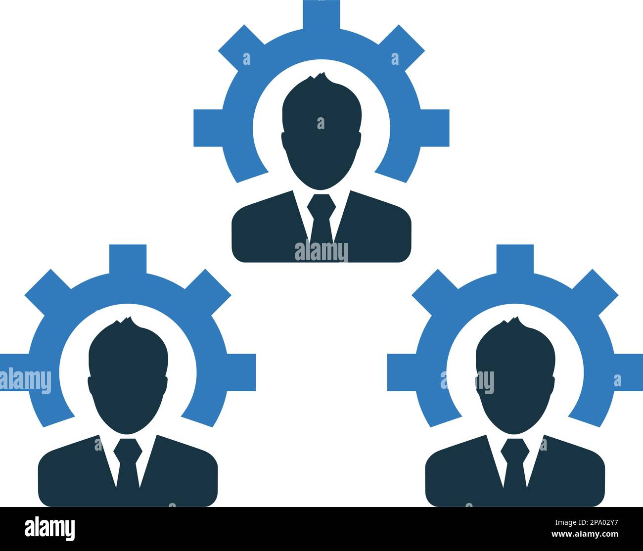 Employee Management icon. Flat style vector EPS use in infographics,web ...