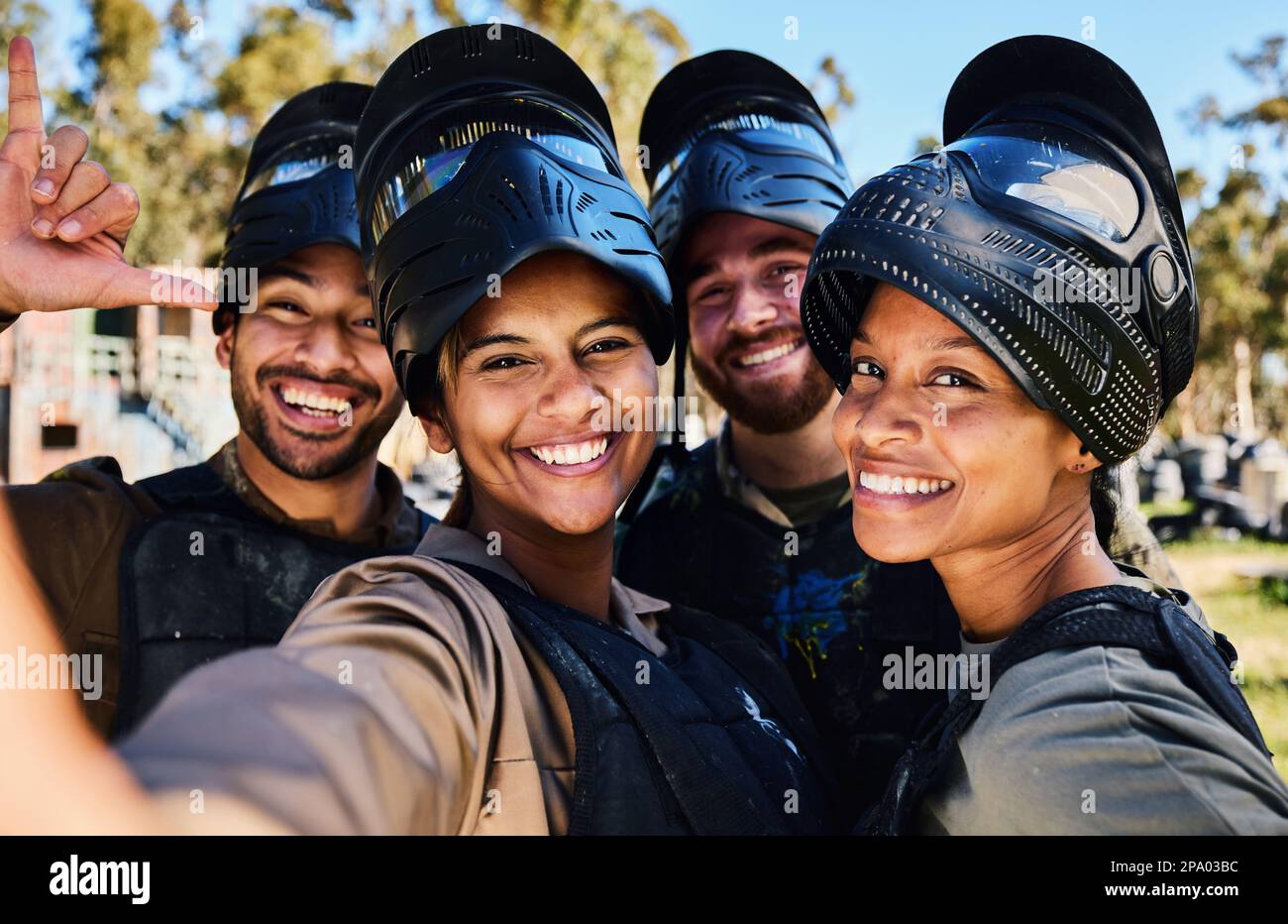 Army Paintball Face