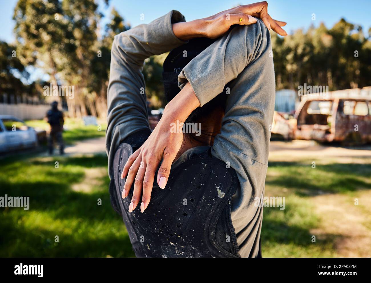 Female soldier training not gun hi-res stock photography and images - Alamy