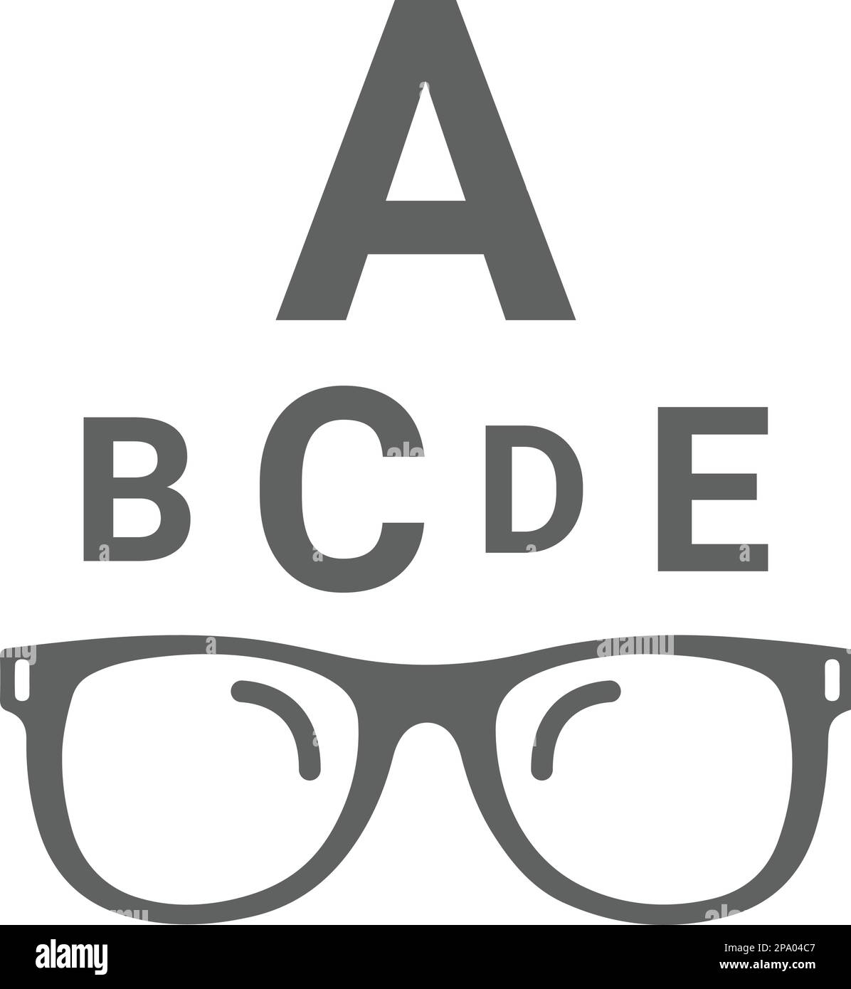 Eye test icon, consultation, eyesight, vector graphics for various use ...