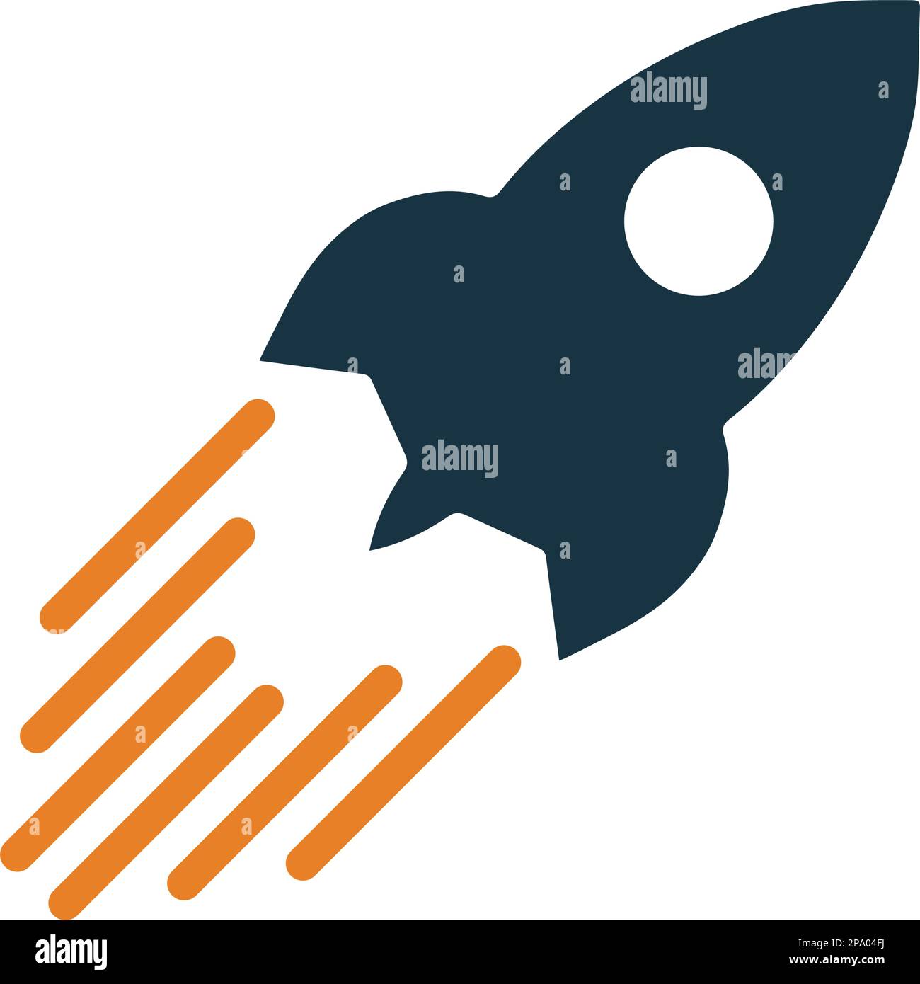 Fast Launch icon. Flat style vector EPS use in infographics,web design ...