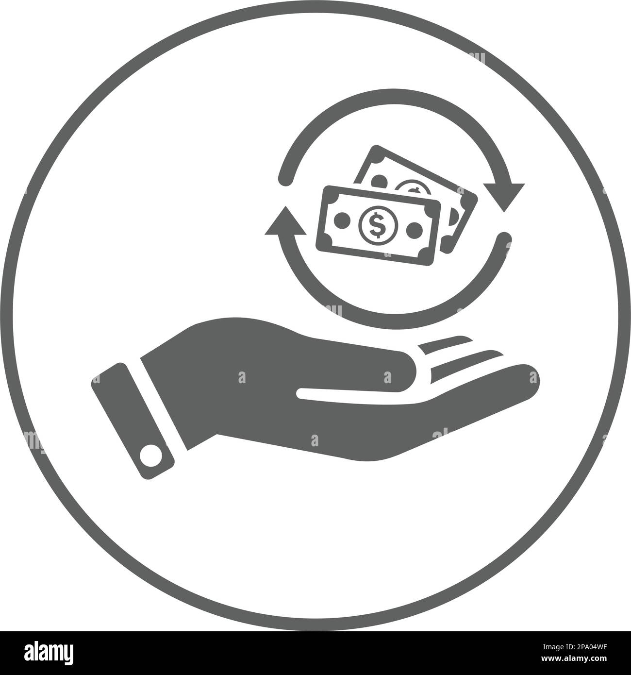 Quick money exchange icon. Beautiful, meticulously designed icon. Well ...