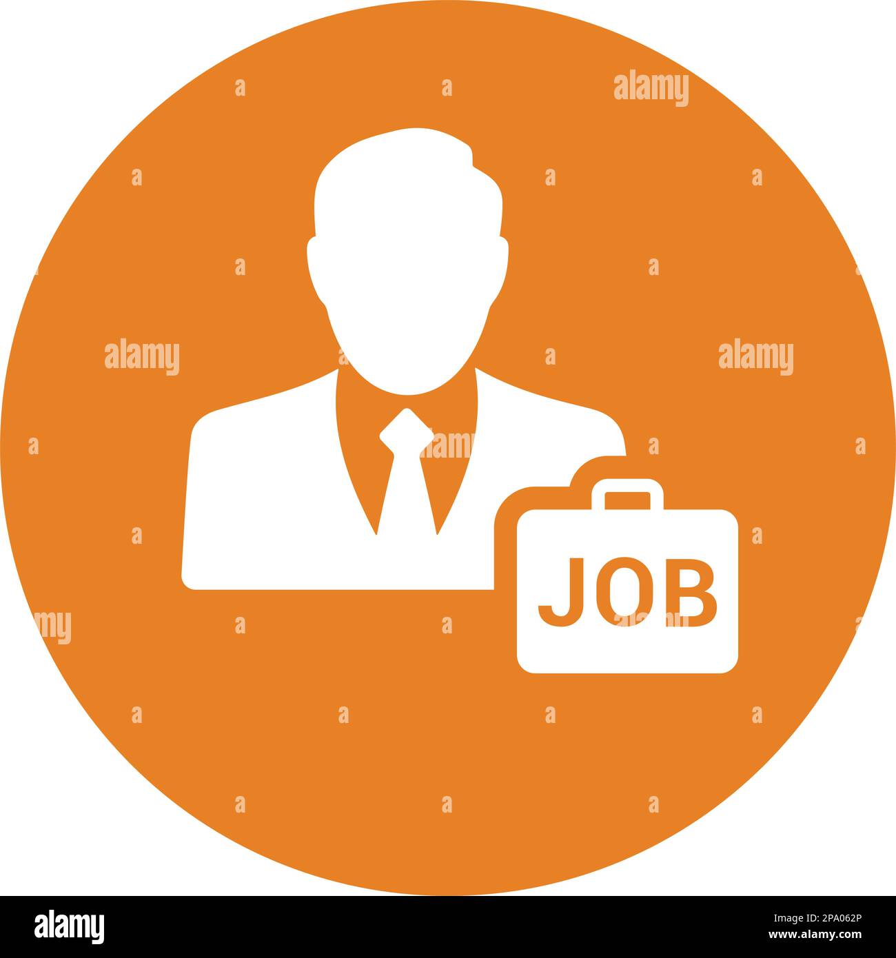 Job Candidate icon use in mobile and app development or commercial ...