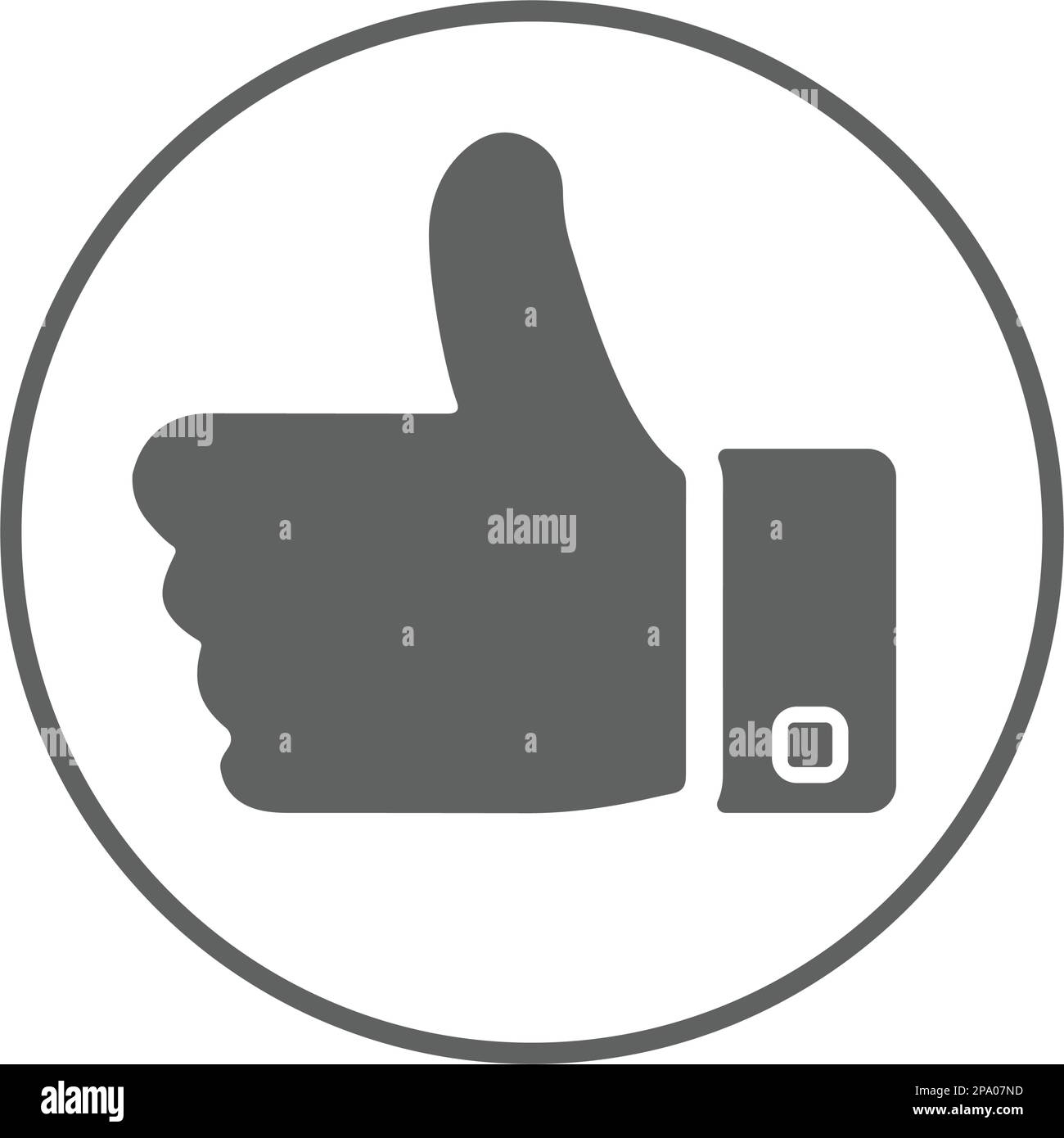 Like sign icon Thumbs up symbol. Use for commercial, print media, web ...