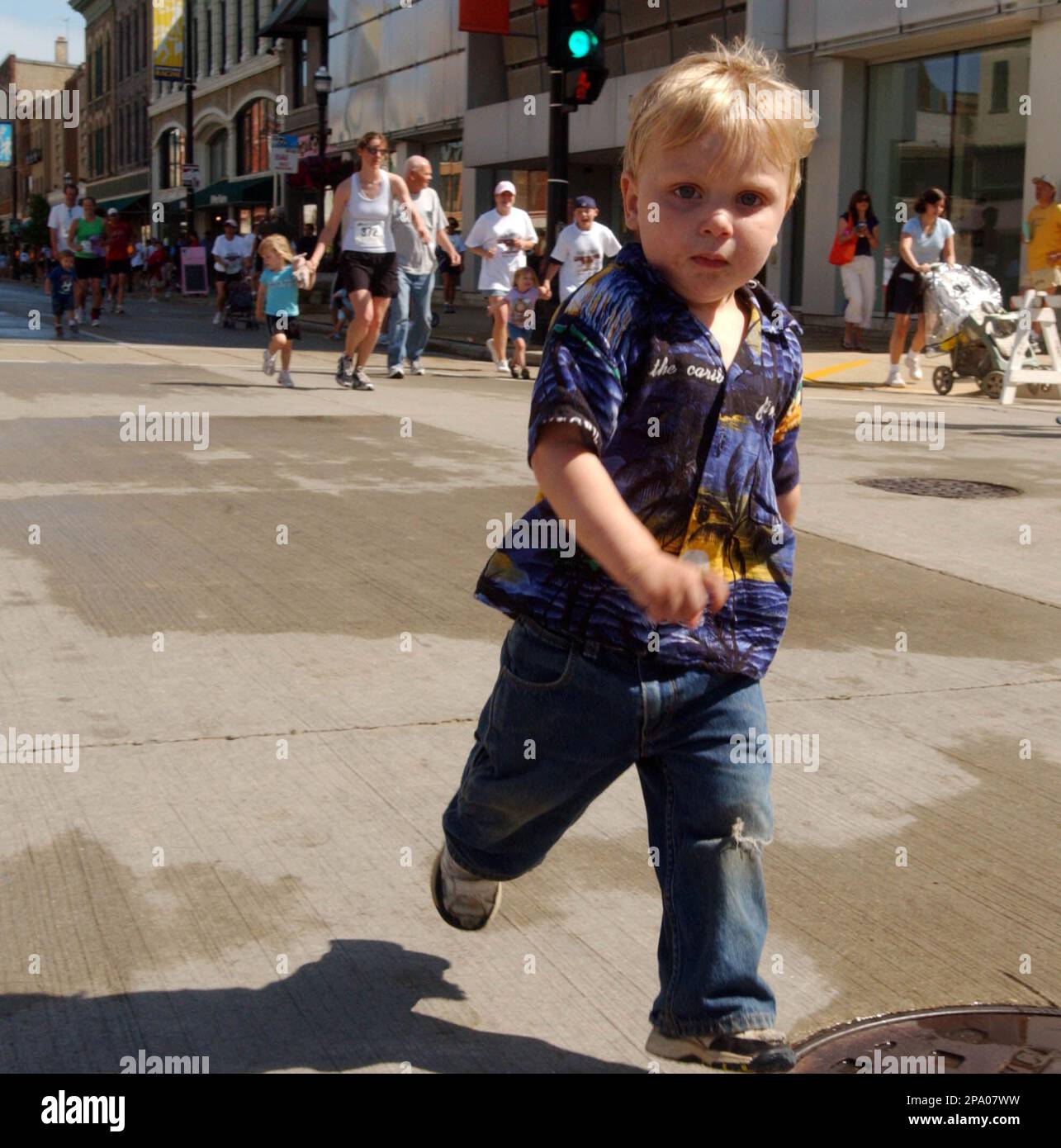 A new event this year at the 30th annual Lighthouse Run in Racine, Wis ...