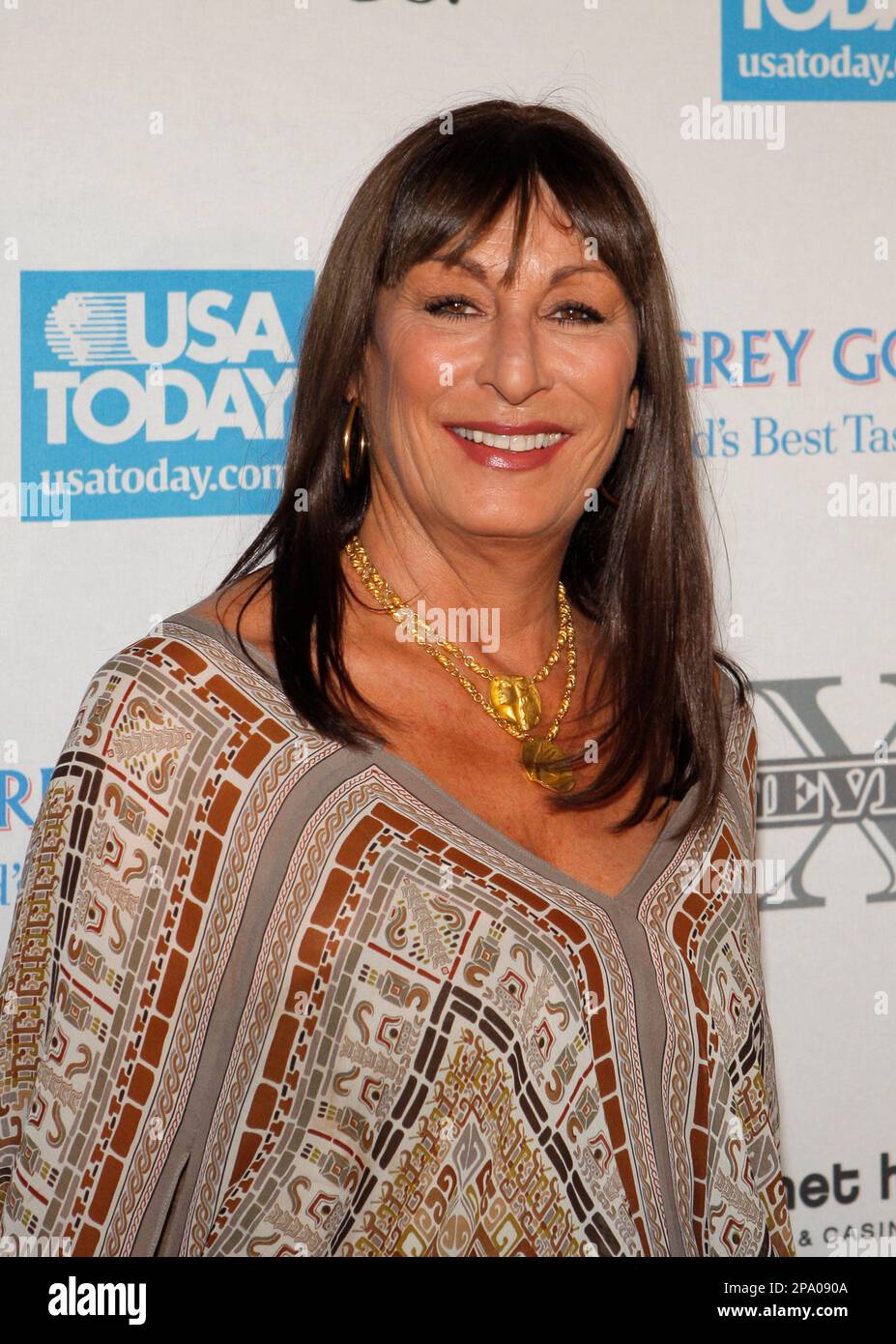 Actress Anjelica Huston arrives for the CineVegas Honorees Reception at ...