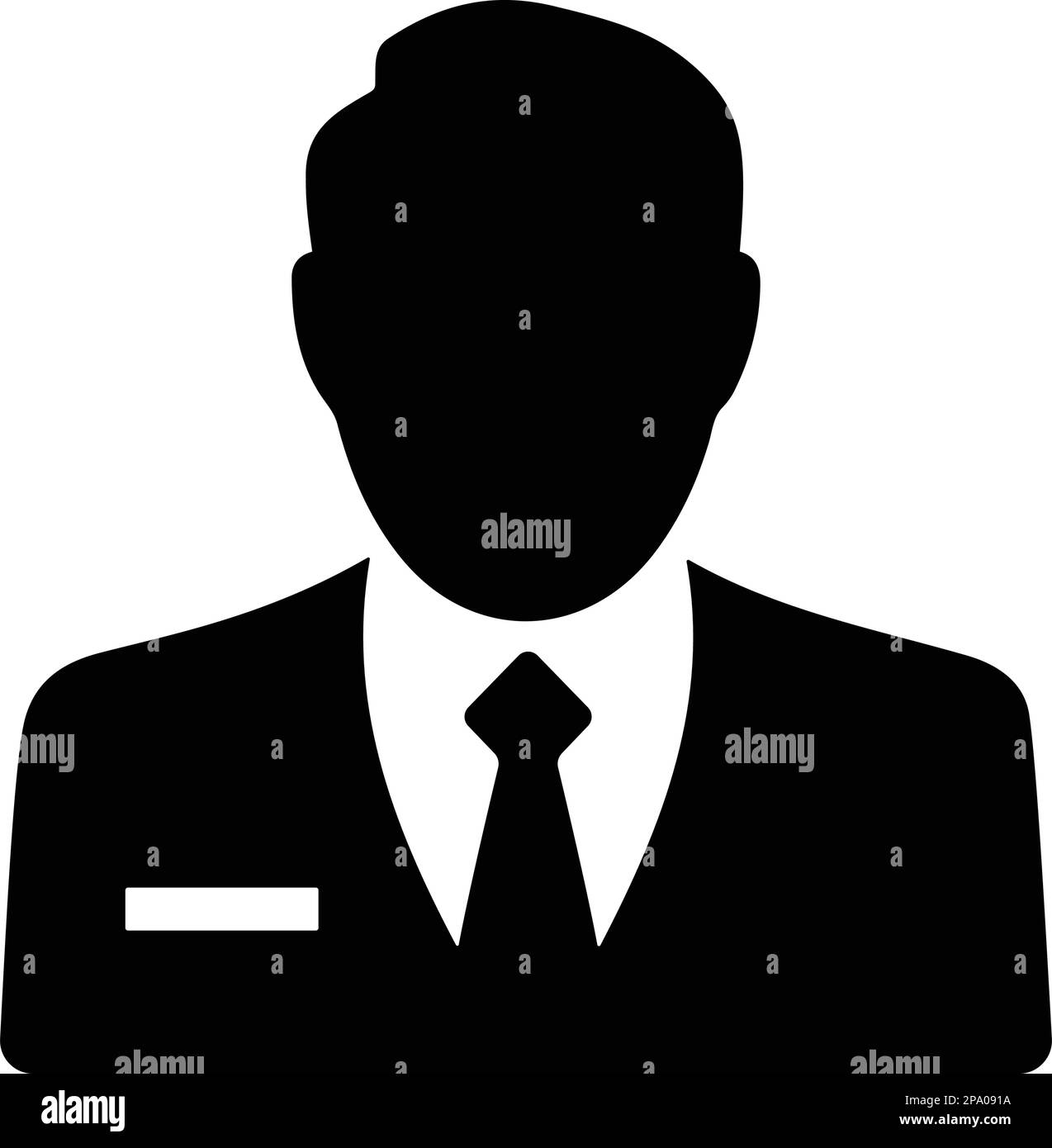 Avatar, user icon. Fully editable vector EPS use for printed materials ...