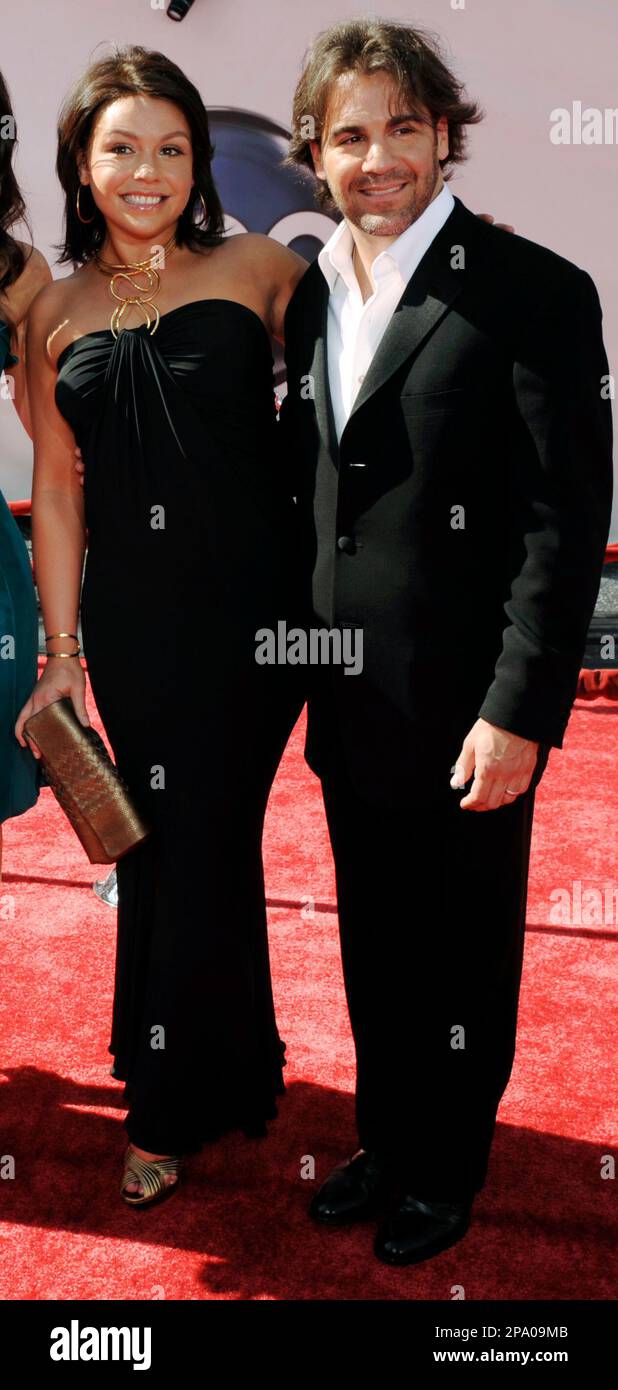 Rachael Ray and her husband John Cusimano pose together at the Daytime ...