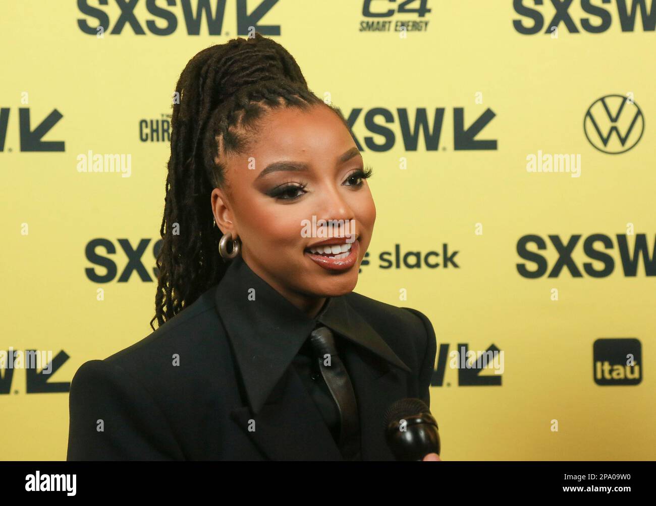 Chloe Bailey arrives for the world premiere of "Swarm" on day one of ...