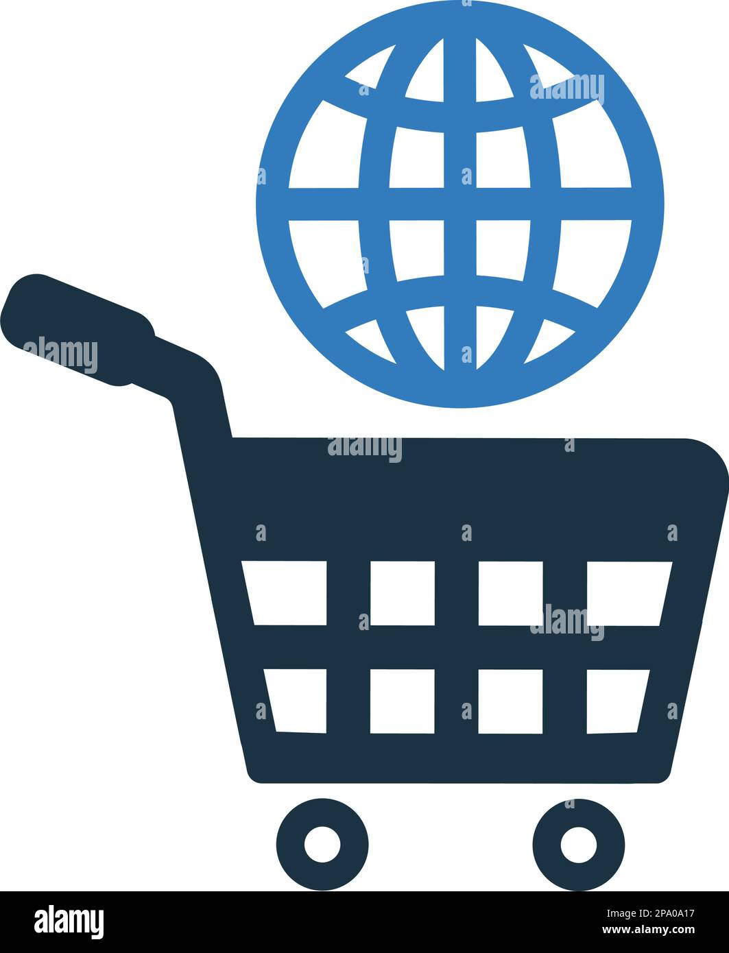 International shopping illustration Stock Vector Images - Alamy