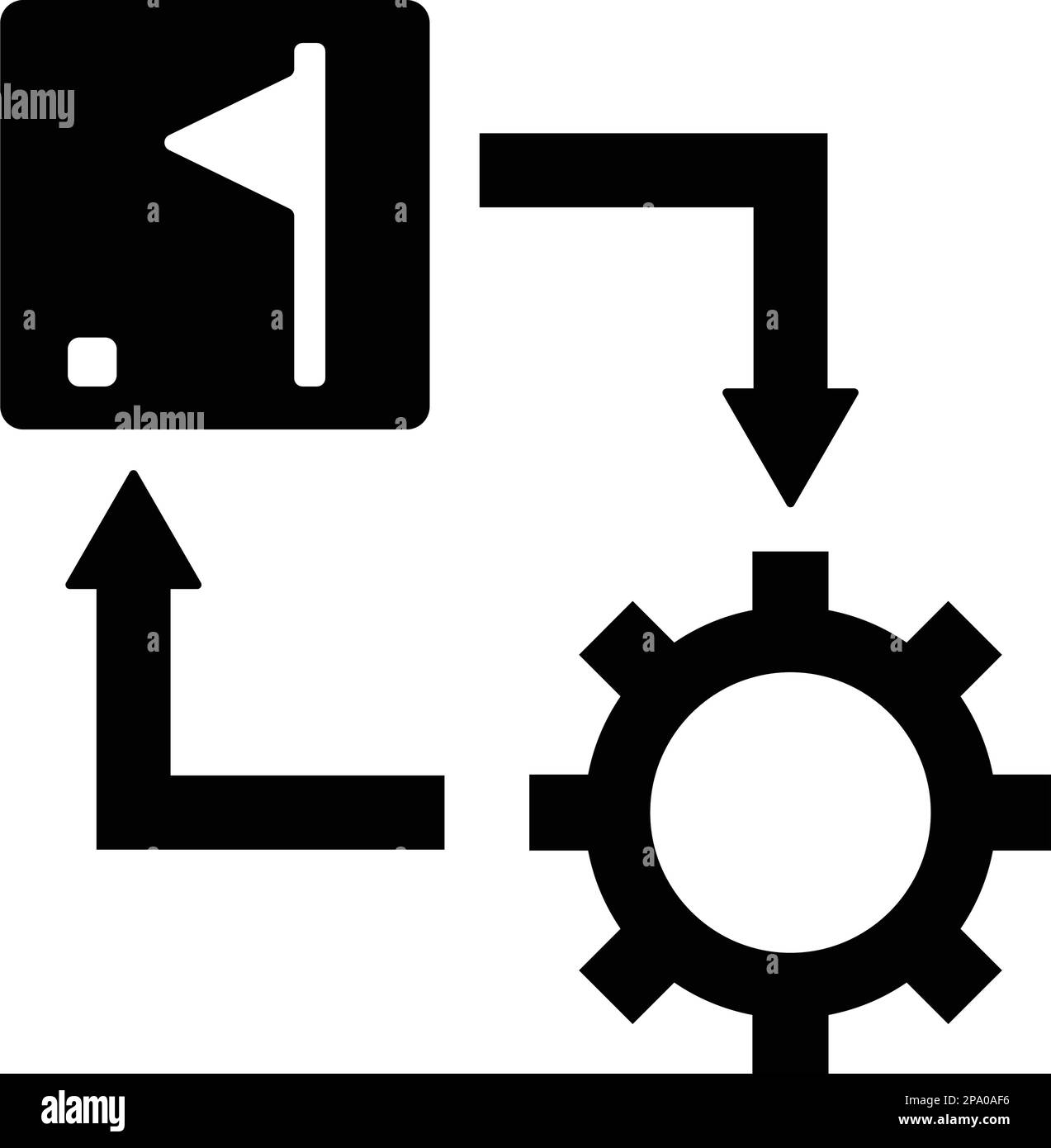 Plan, method icon. Flat style vector EPS use in infographics,web design ...