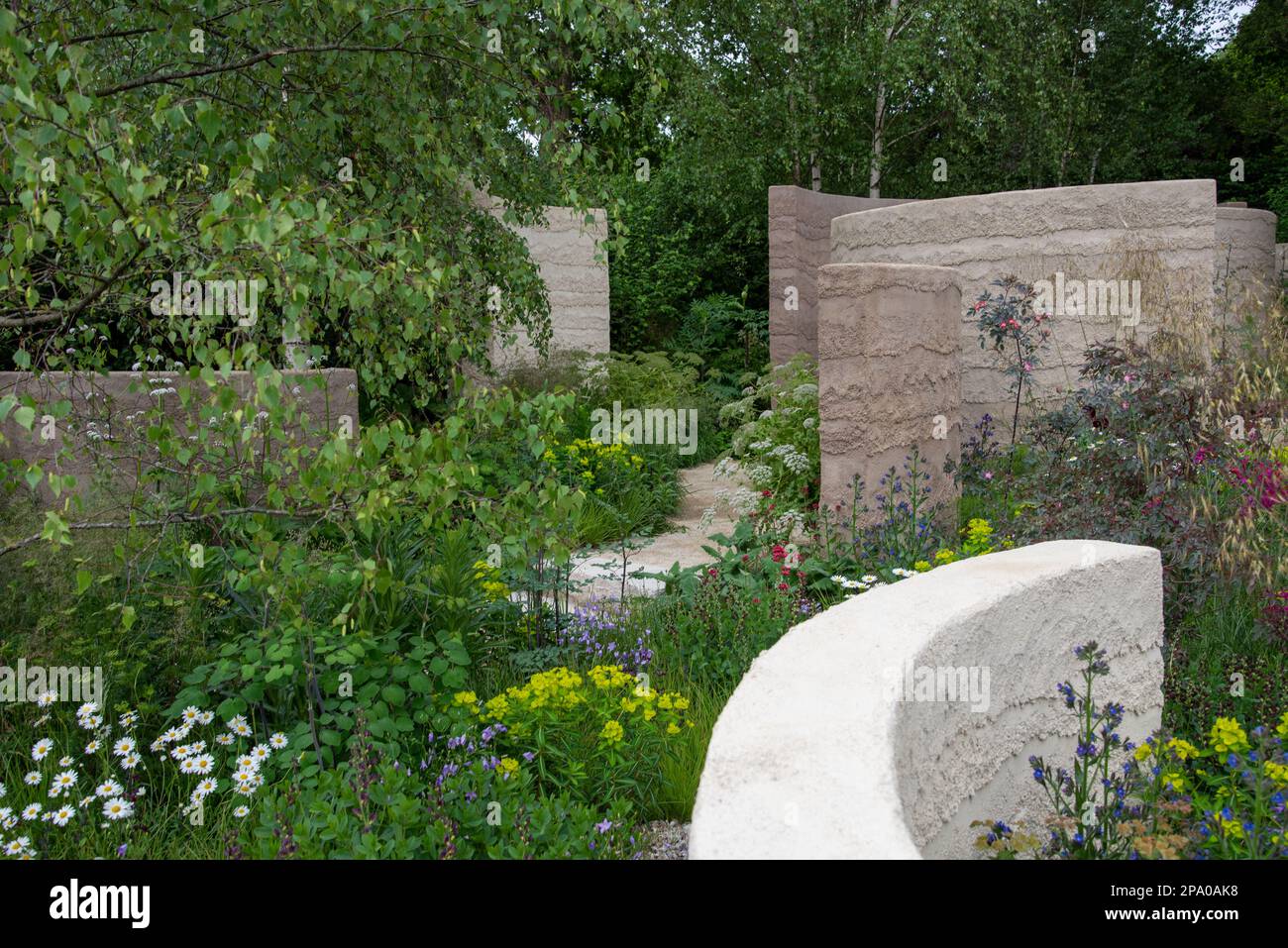 RHS Chelsea Flower Show 2022, The Mind Garden by Andy Sturgeon Stock ...